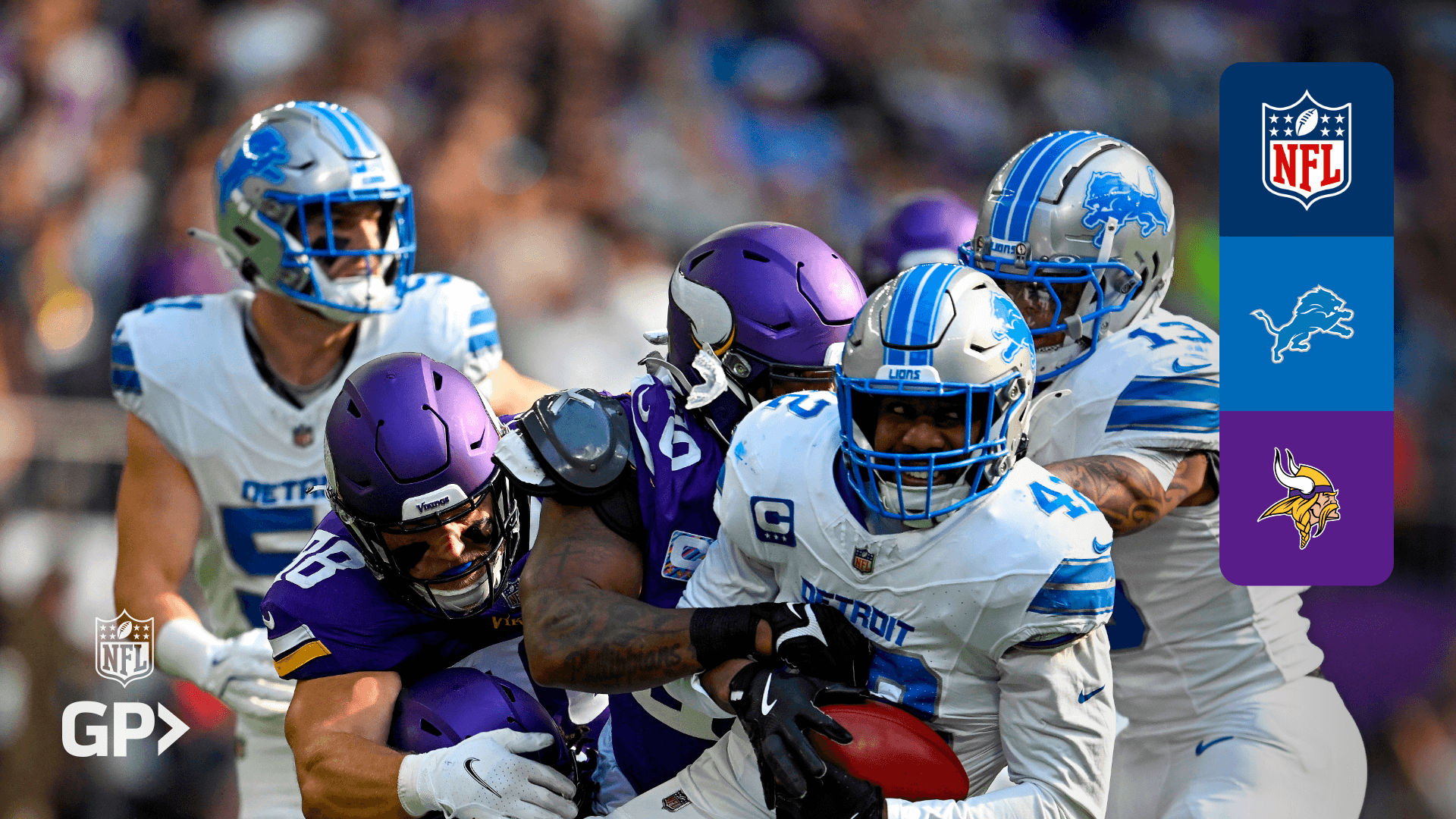 شاهد البث المباشر لـ Lions @ Vikings | DAZN EG