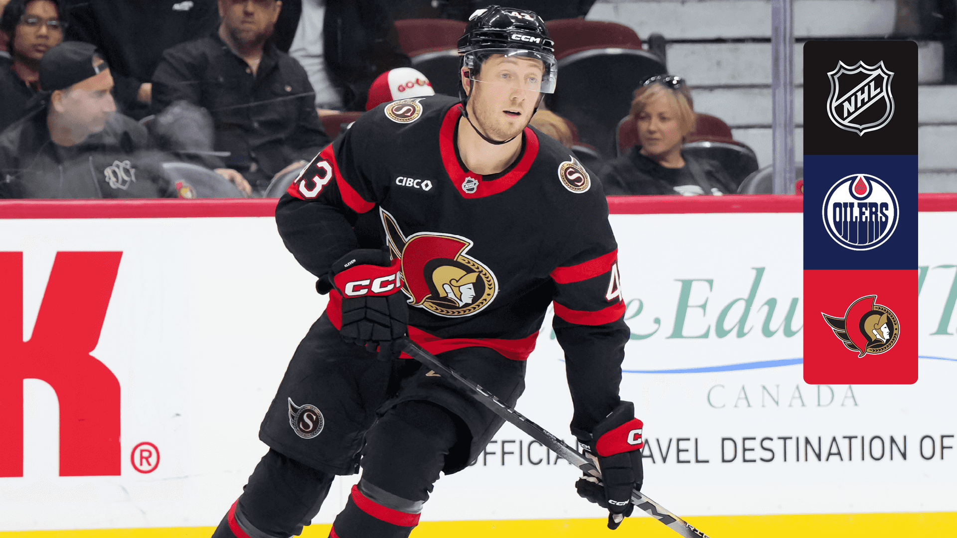 Watch Oilers @ Senators Live Stream Online | DAZN FR