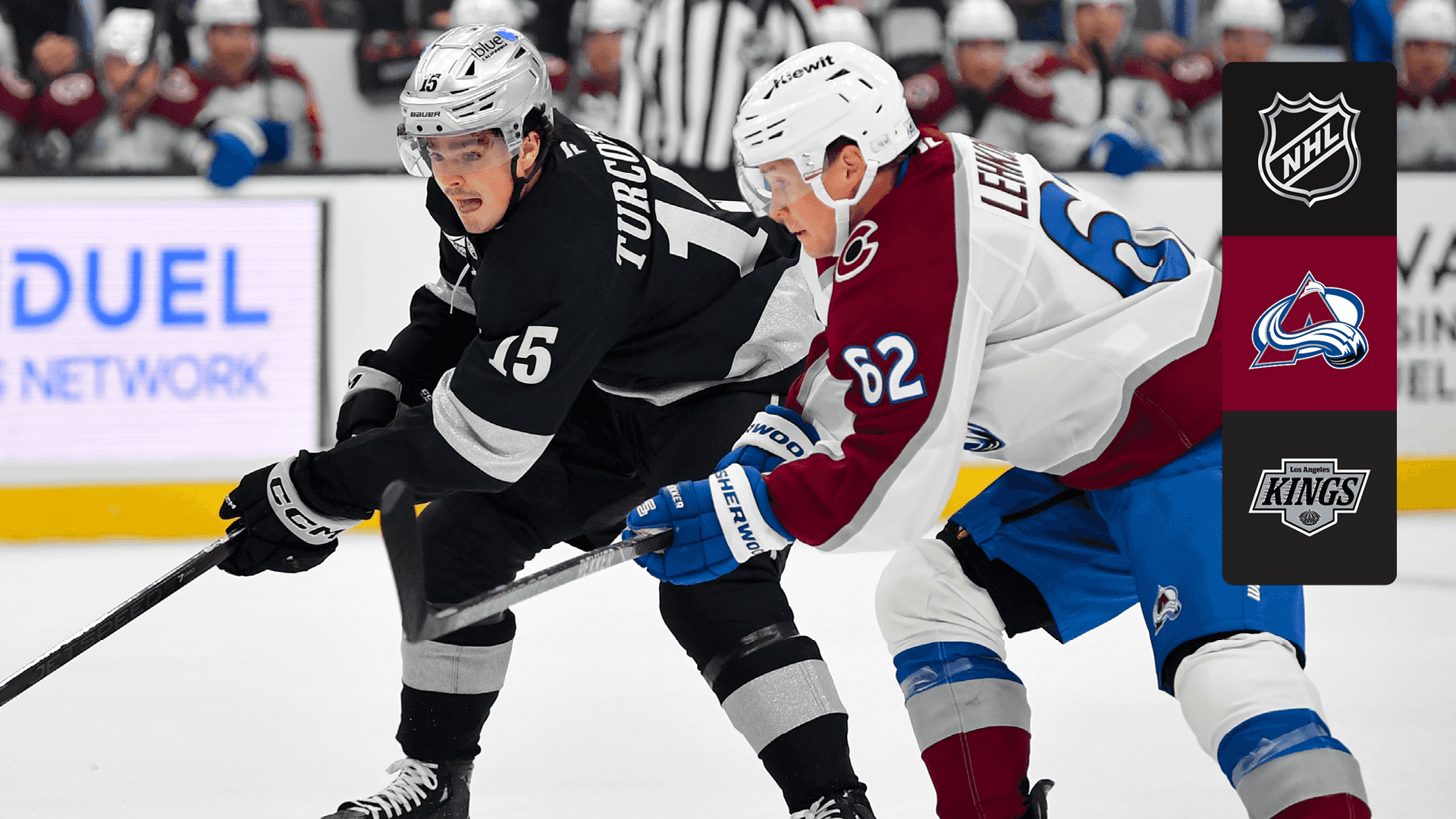 Watch Avalanche @ Kings Live Stream Online | DAZN FR