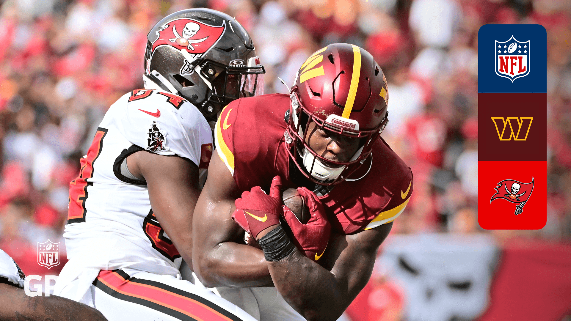 Watch Commanders @ Buccaneers Live Stream | DAZN MF