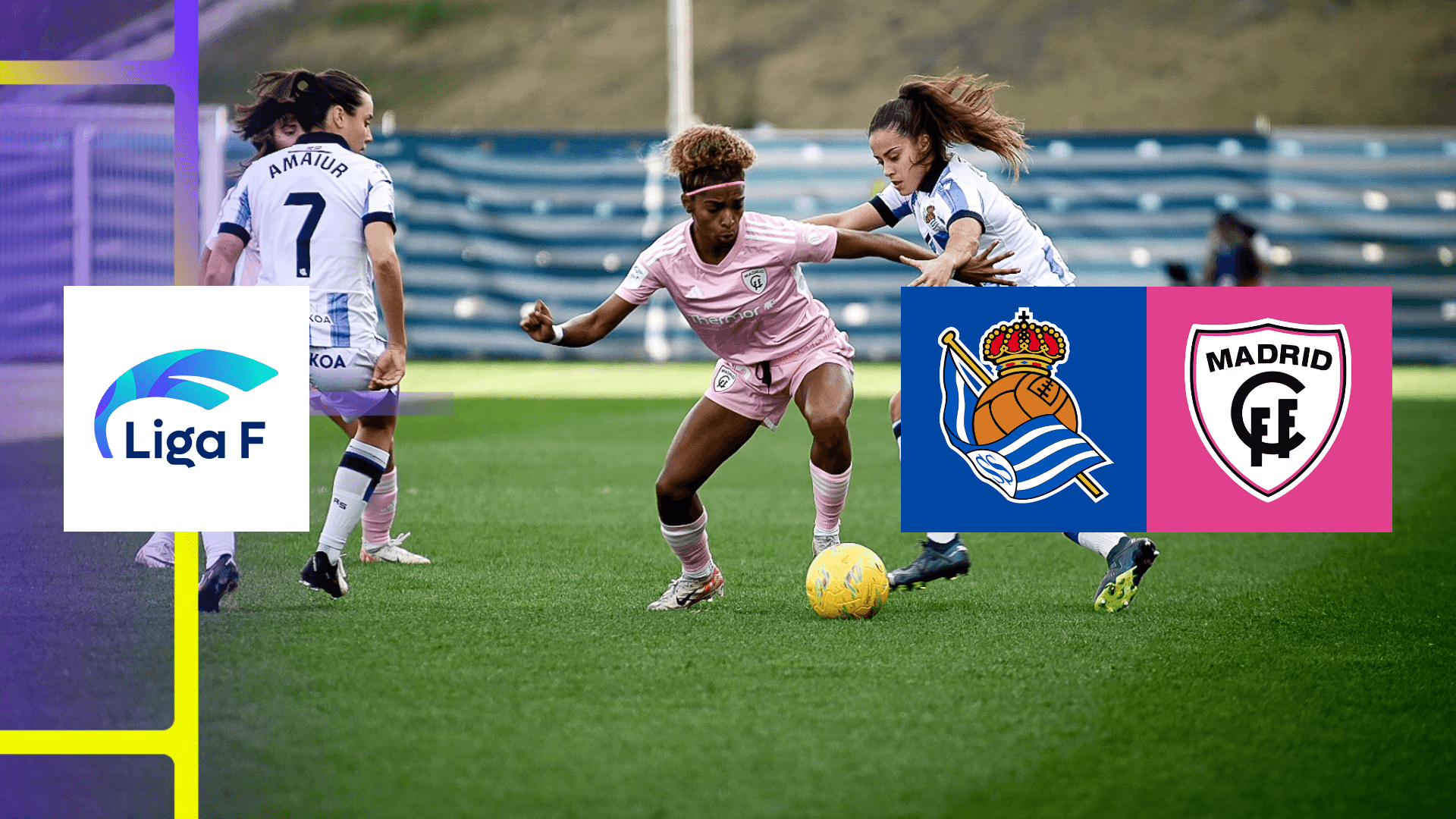 Watch Real Sociedad - Madrid CFF Live Stream | DAZN ES