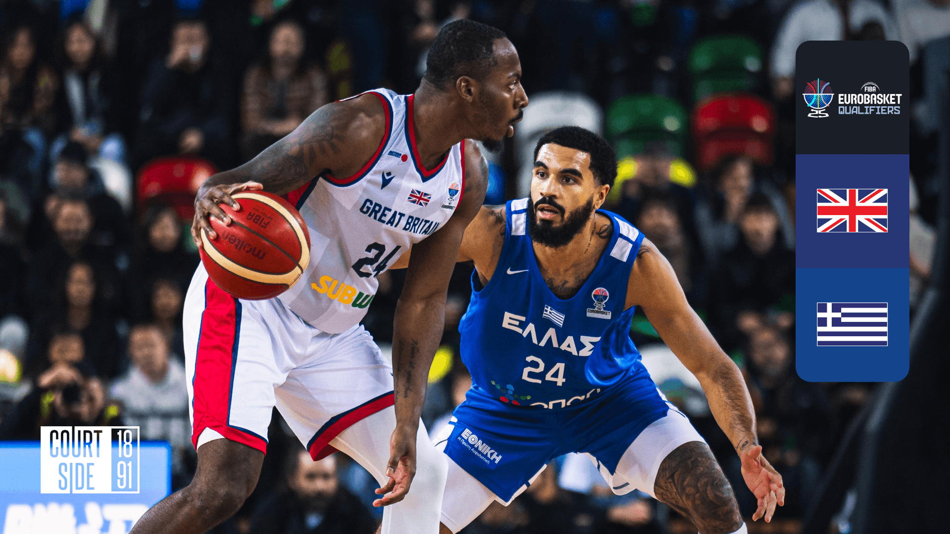 Watch Great Britain vs. Greece Live Stream | DAZN AU