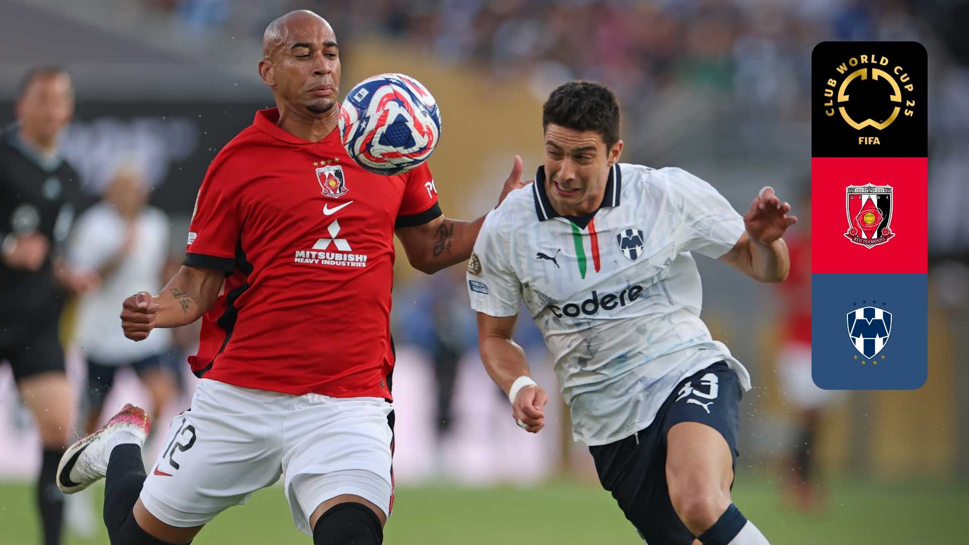 شاهد أوراوا ريدز ضد مونتيري على الإنترنت | DAZN LB