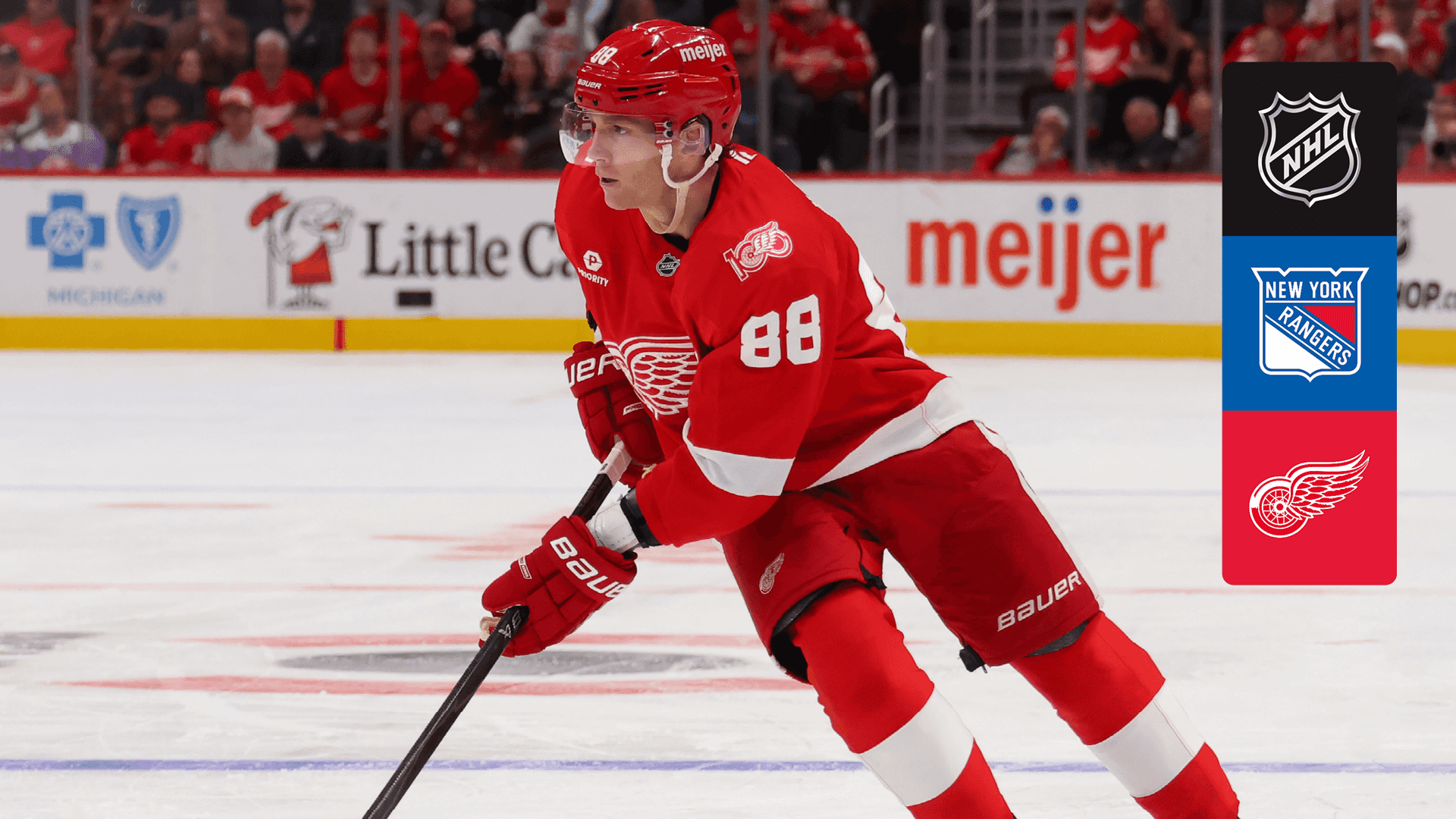 Watch Rangers @ Red Wings Live Stream Online | DAZN IT