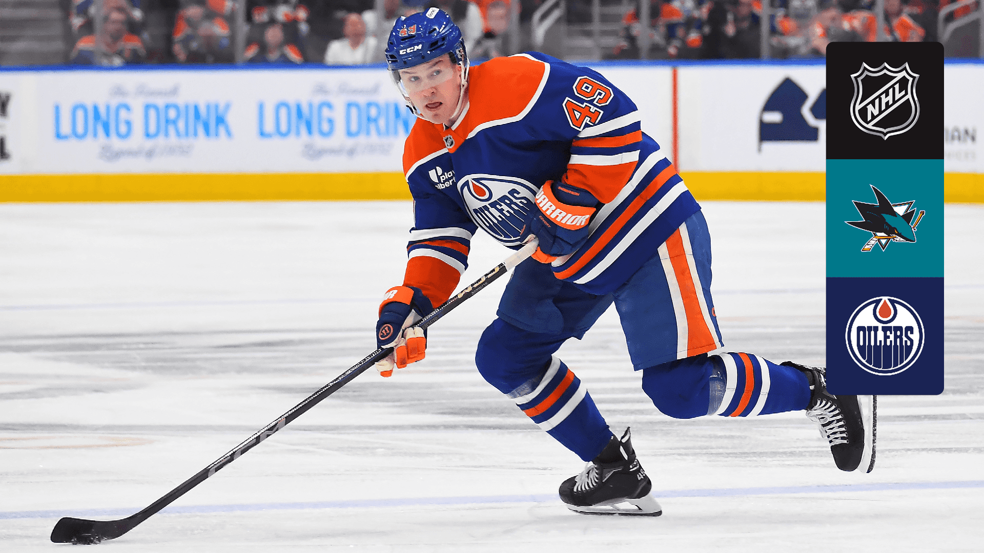 Watch Sharks @ Oilers Live Stream Online | DAZN PH