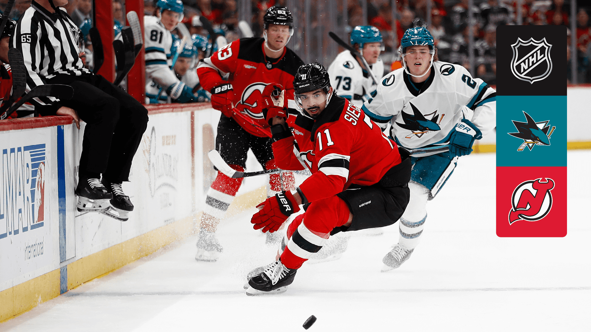 Sharks vs. Devils (Home Broadcast) in Diretta Streaming | DAZN IT