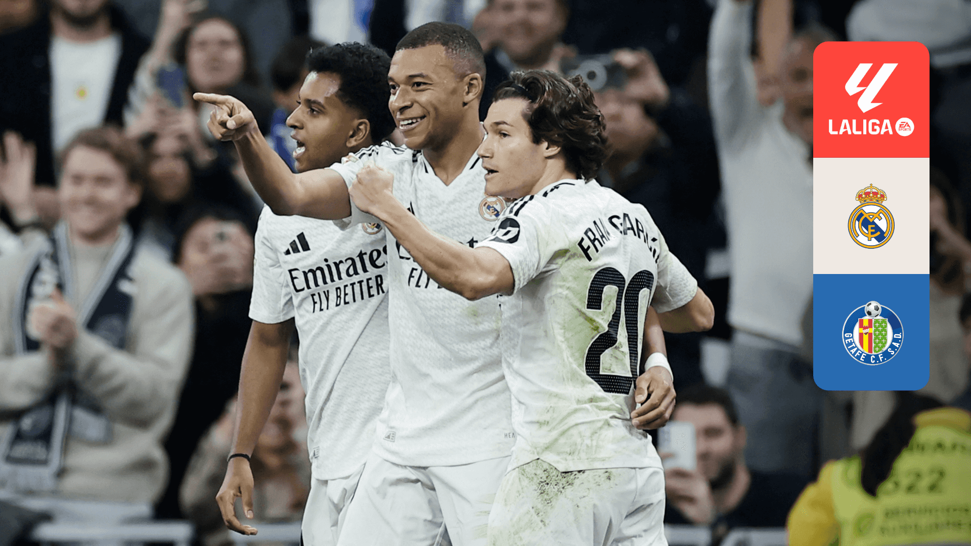 Watch Kylian Mbappé | Real Madrid x Getafe Online | DAZN PT