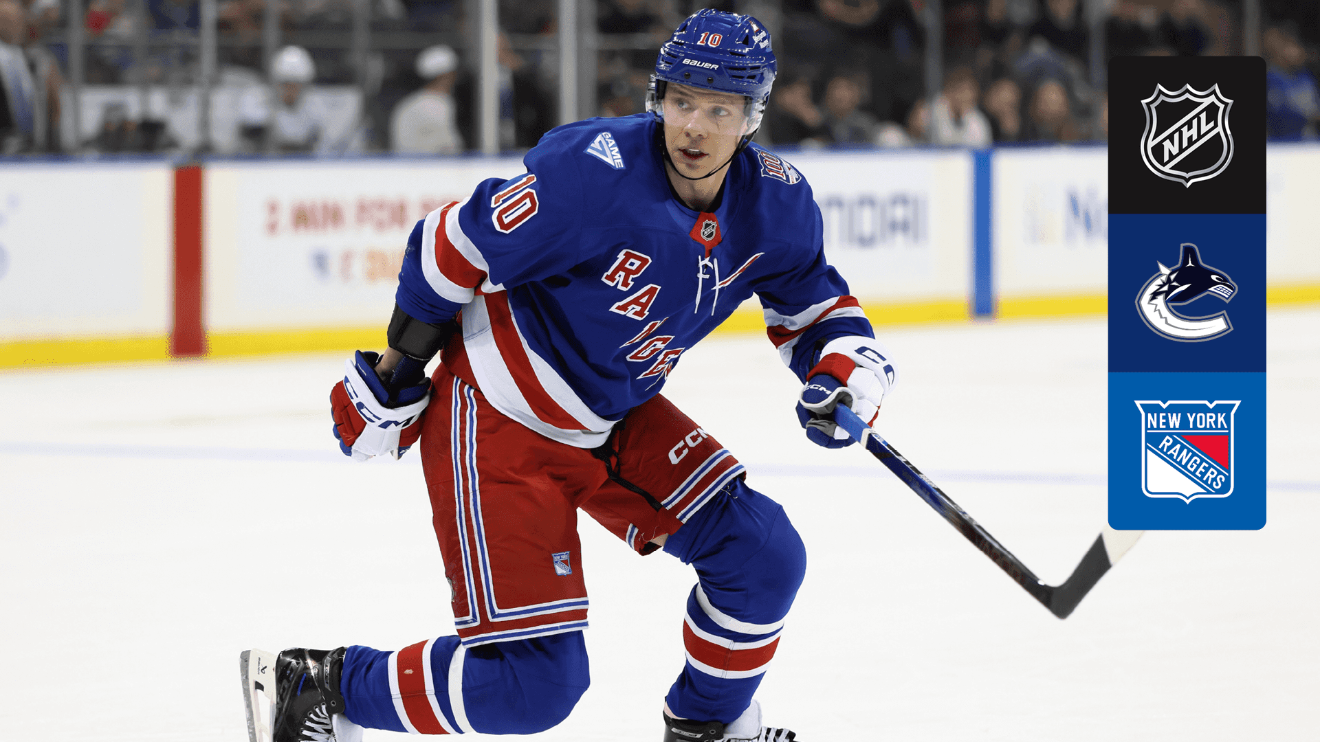 Watch Canucks @ Rangers Live Stream Online | DAZN PL