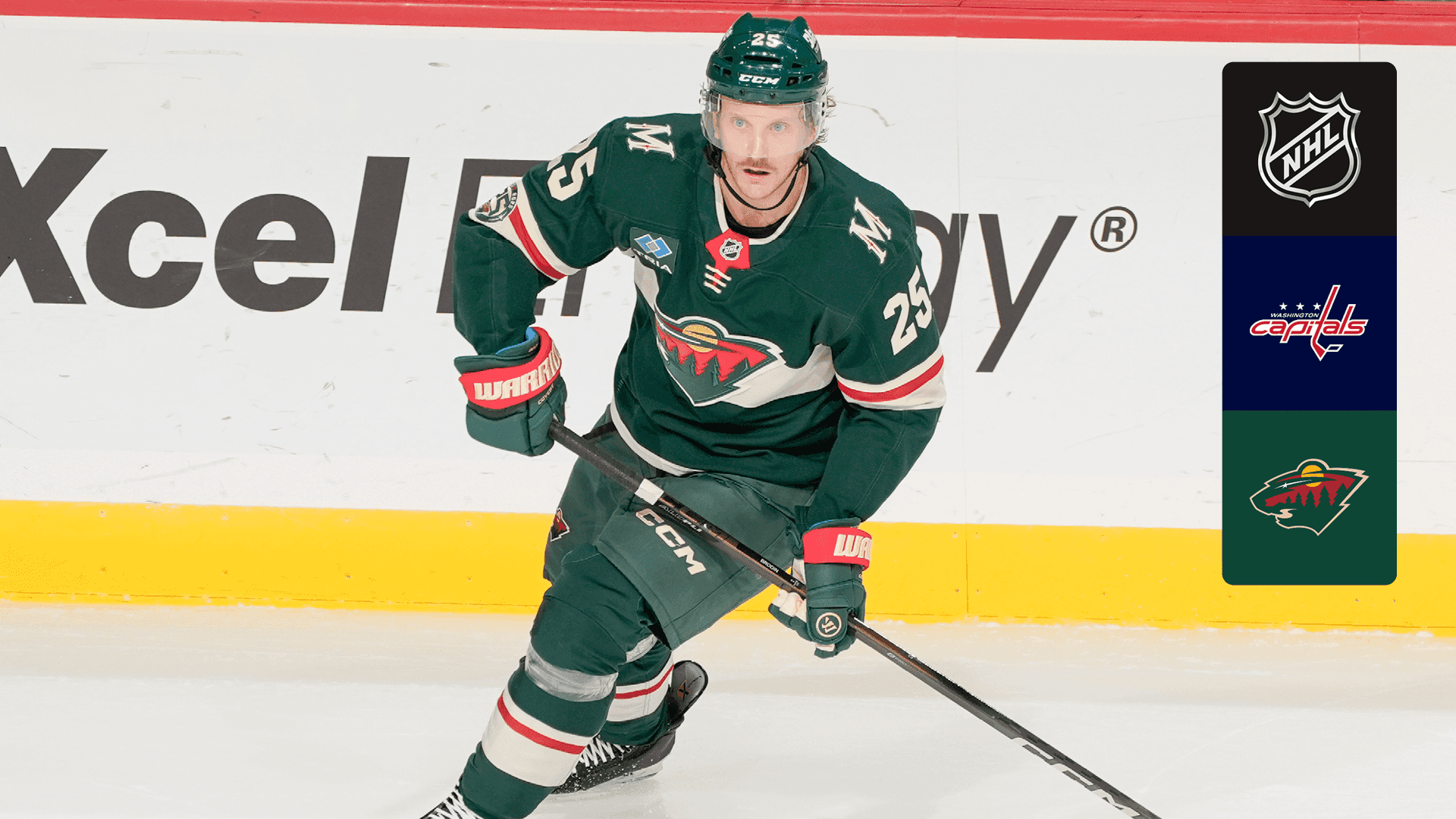 Watch Capitals @ Wild Live Stream Online | DAZN QA