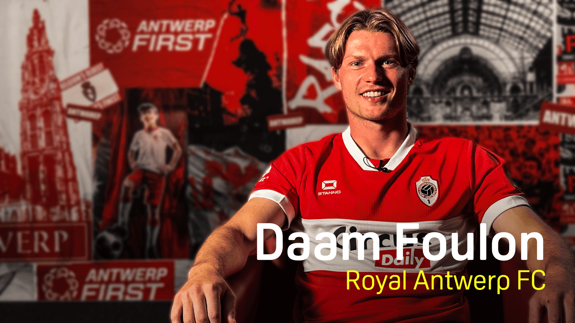 Bekijk Daam Foulon: "Ik kijk uit naar die eerste tackle op den Bosuil ...