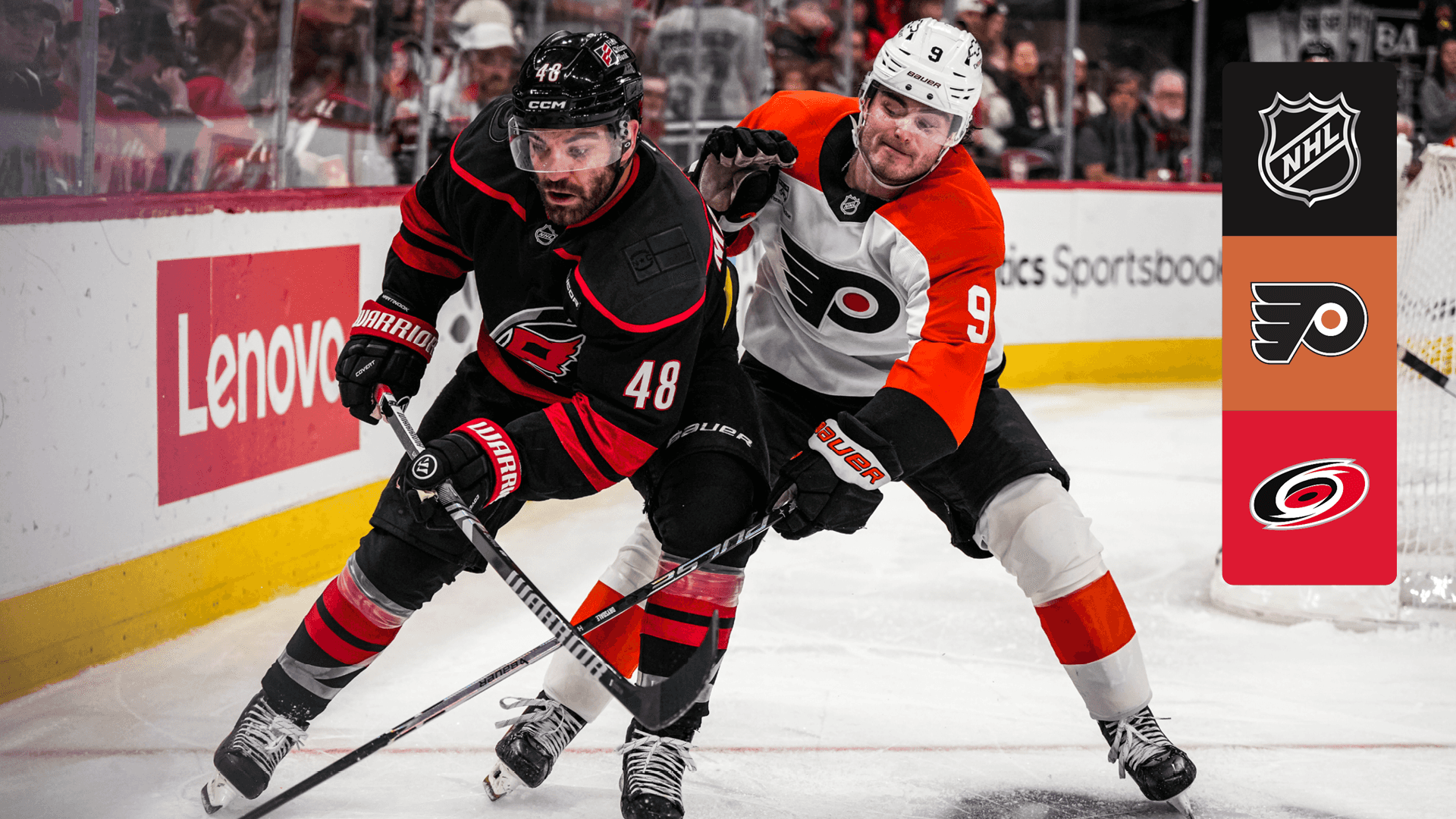 Watch Flyers @ Hurricanes (Away Broadcast) Live Stream Online | DAZN SG