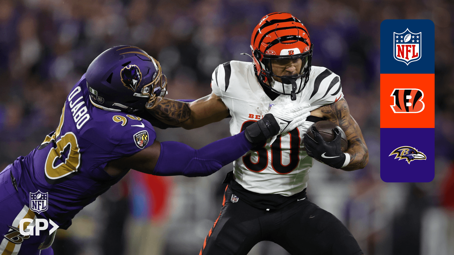 Watch Bengals @ Ravens Live Stream | DAZN PY