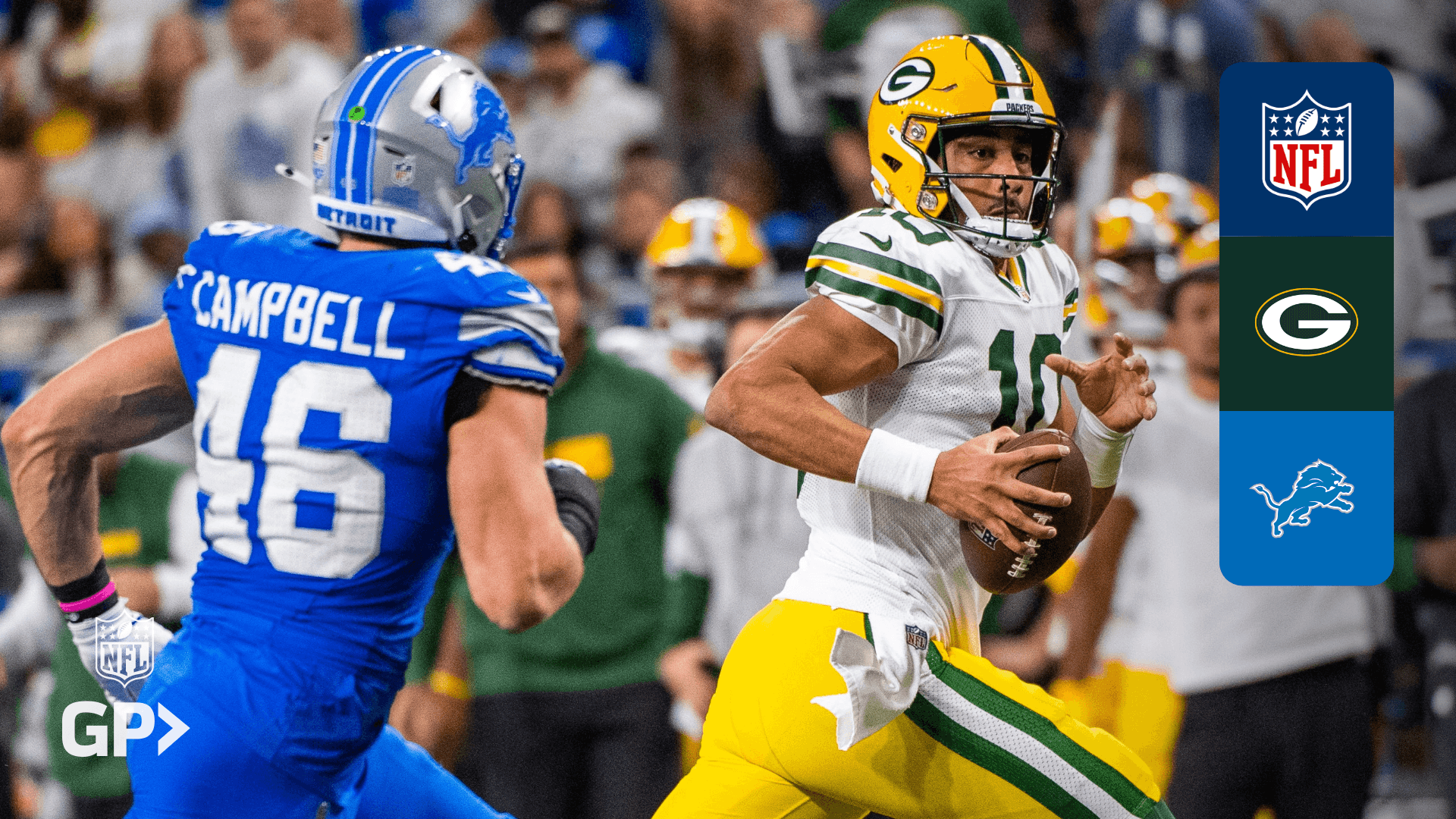 Assista a Packers x Lions ao vivo | DAZN BR