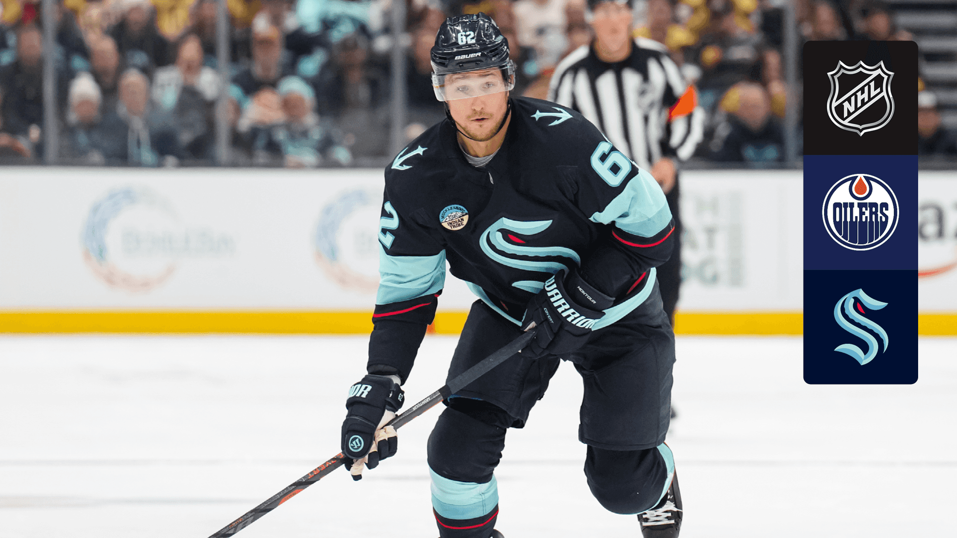 Watch Oilers @ Kraken (Home Broadcast) Live Stream Online | DAZN FR