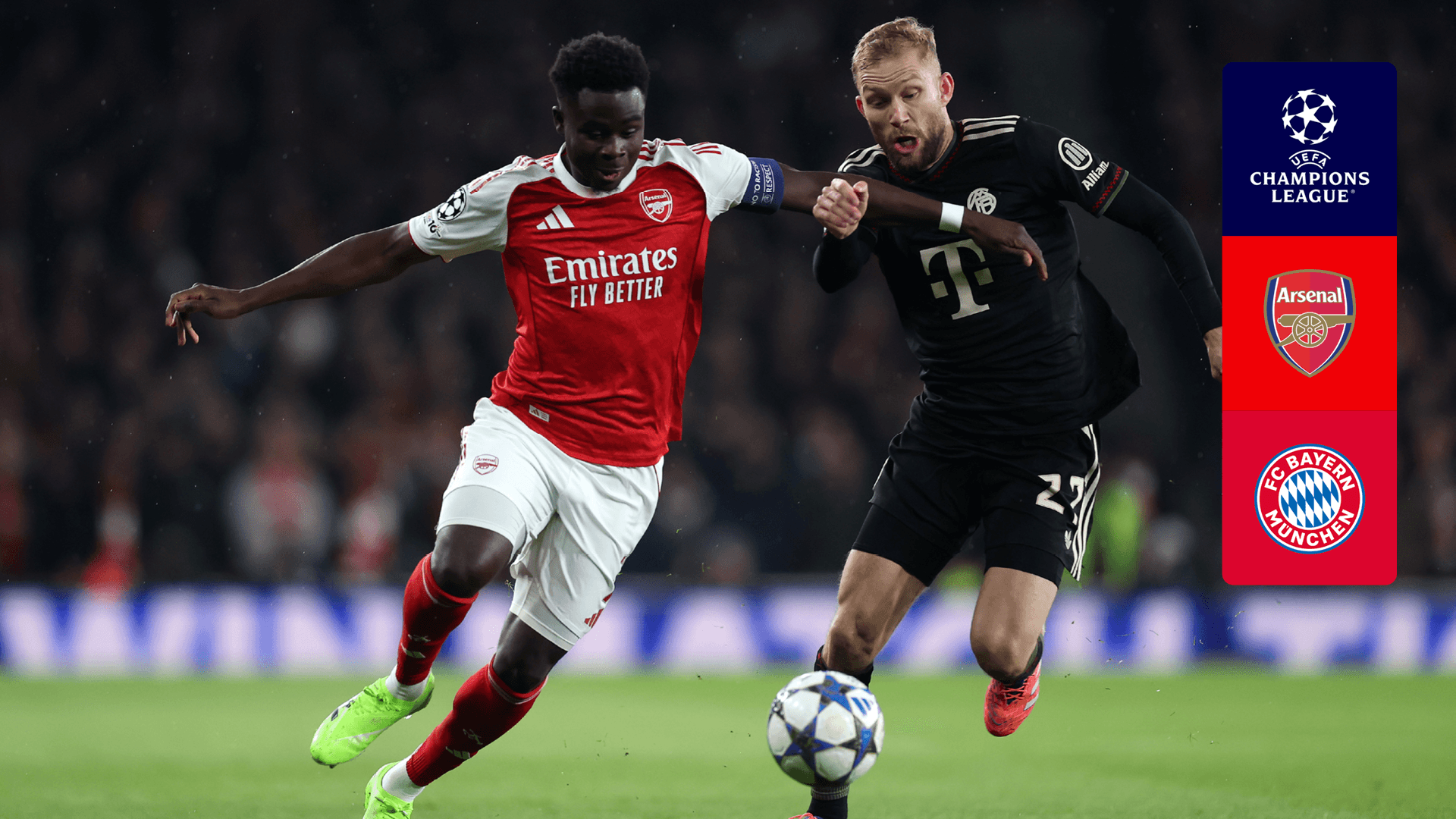 Watch Arsenal vs. Bayern Munich Live Stream Online | DAZN NZ
