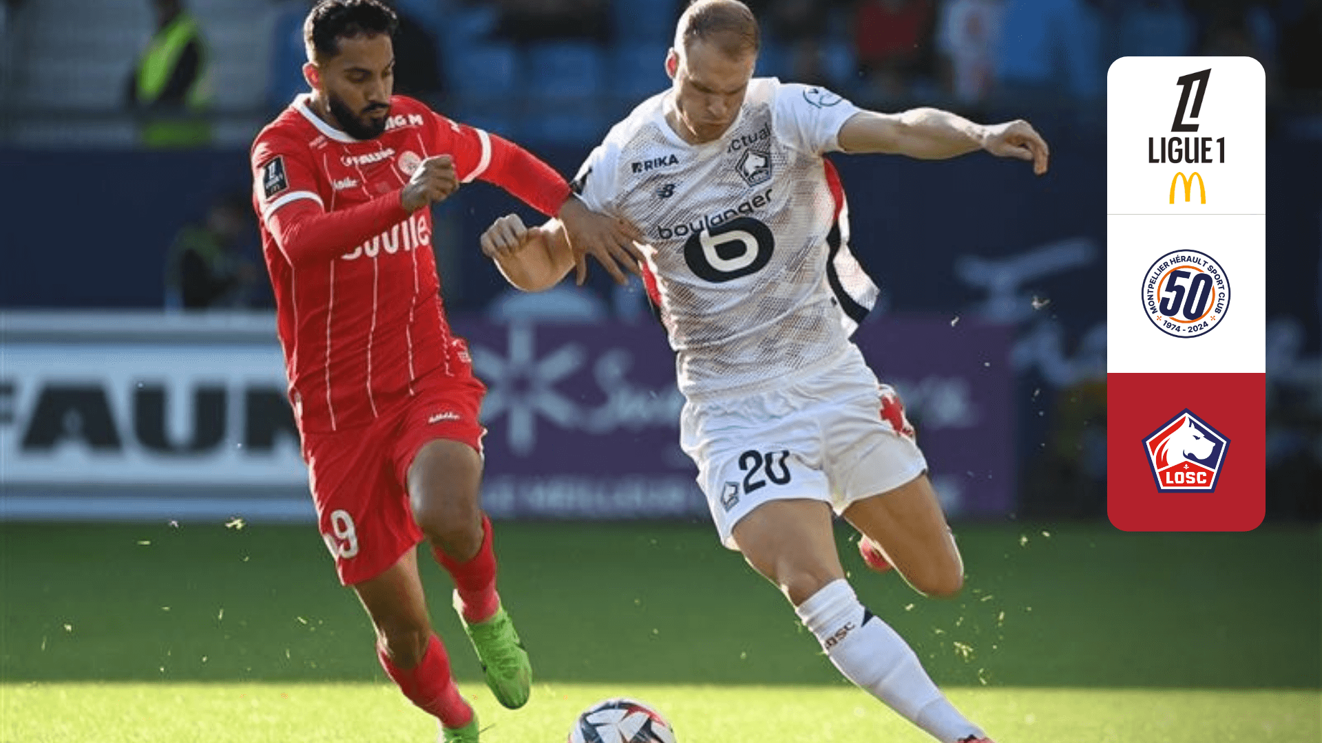 Watch Montpellier Hérault SC - LOSC Lille Live Stream | DAZN BE