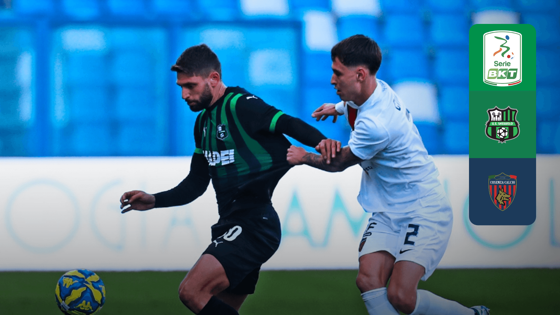 Sassuolo - Cosenza in Diretta Streaming | DAZN IT