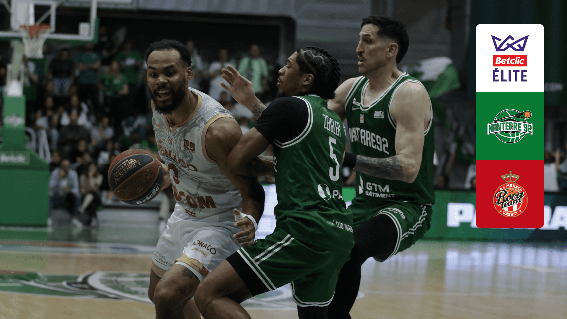 Regarder Nanterre vs. Monaco - Match 3 en Direct Live | DAZN FR