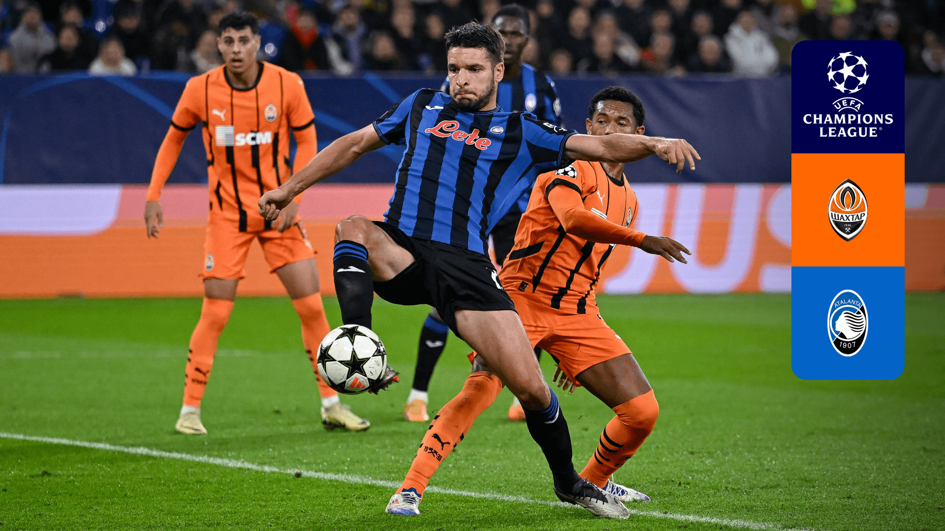 Watch Shakhtar Donetsk - Atalanta Live Stream | DAZN LI