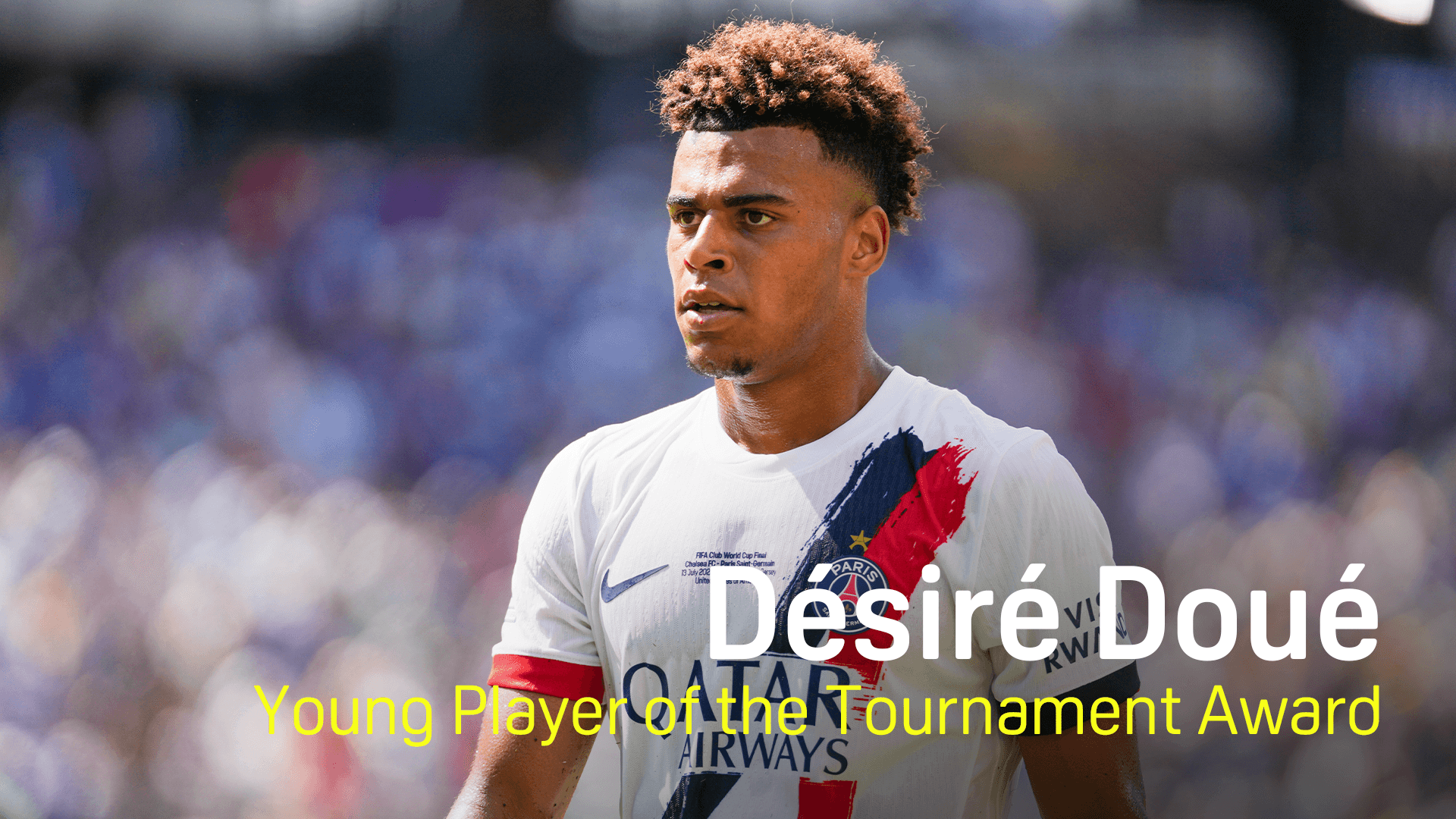 Watch Young Player of the Tournament Award: Désiré Doué Live Stream ...