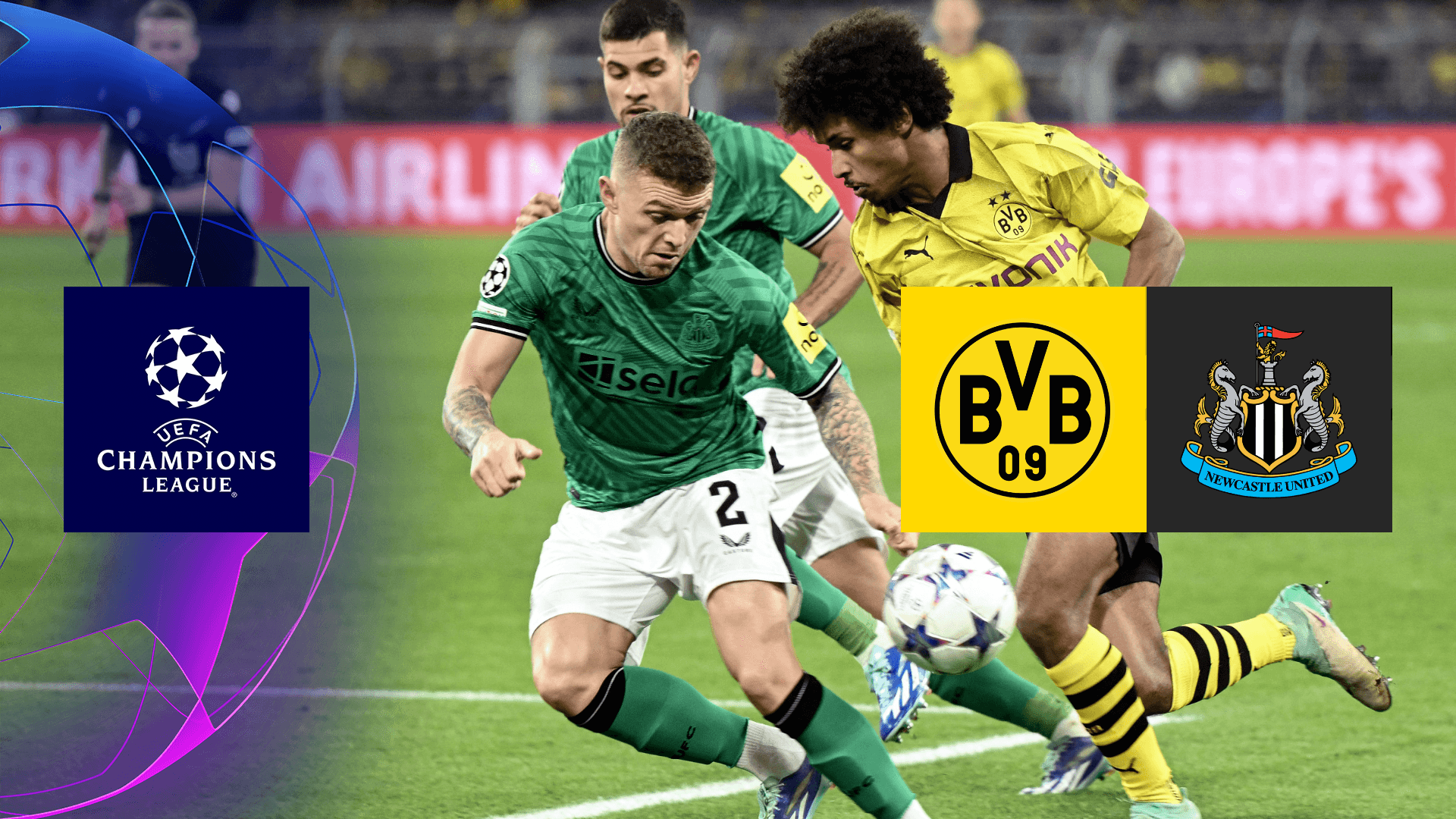Borussia Dortmund - Newcastle Live Stream | Jetzt Anmelden | DAZN DE