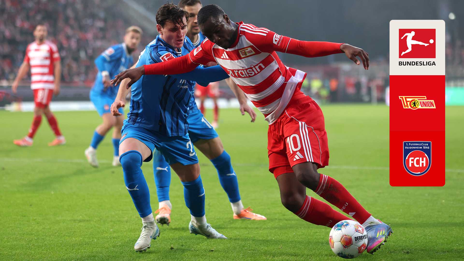 Watch Union Berlin v Heidenheim Live Stream Online | DAZN JP