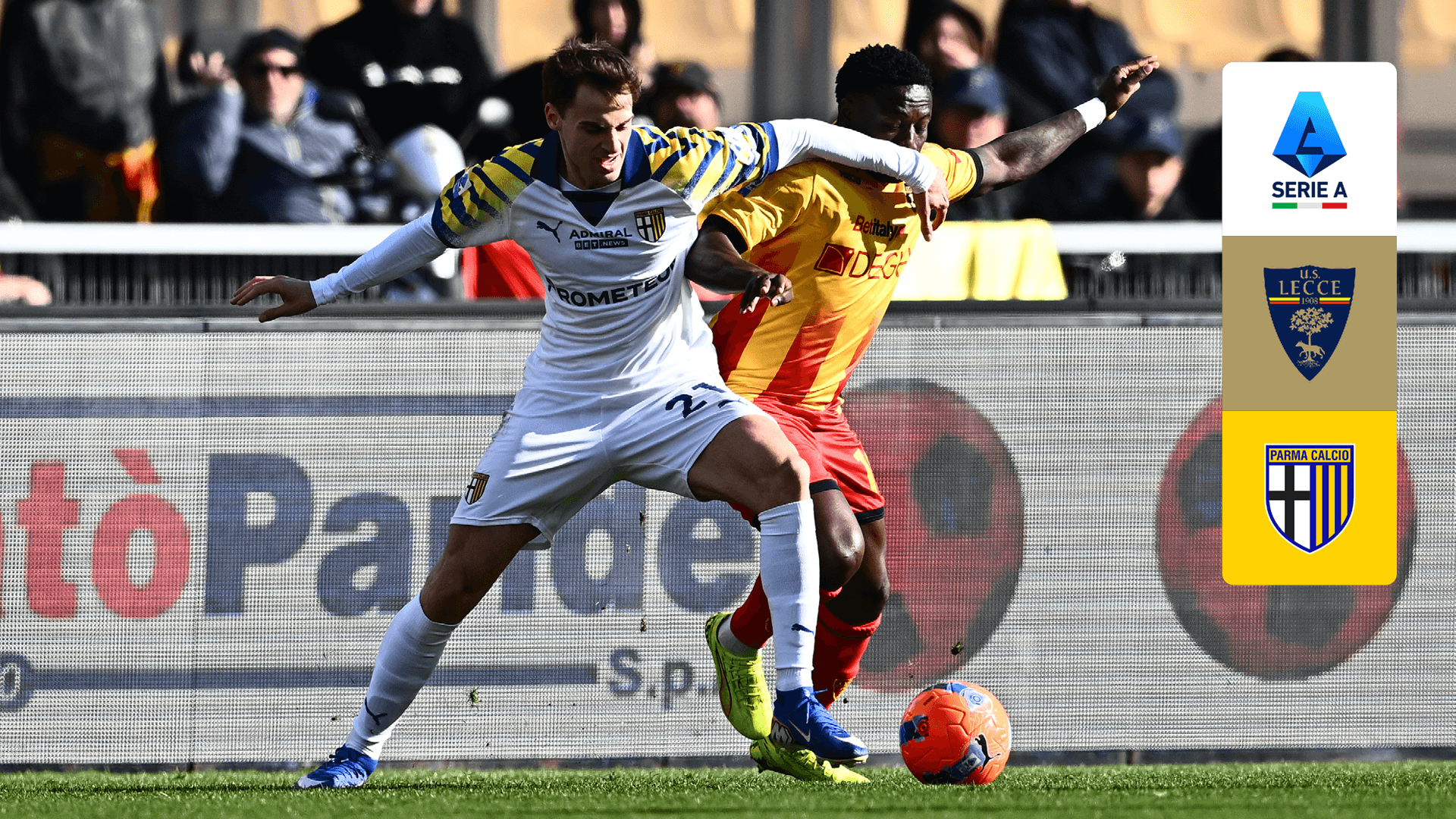 Bekijk Lecce - Parma (in italiano)-livestreams online | DAZN BE