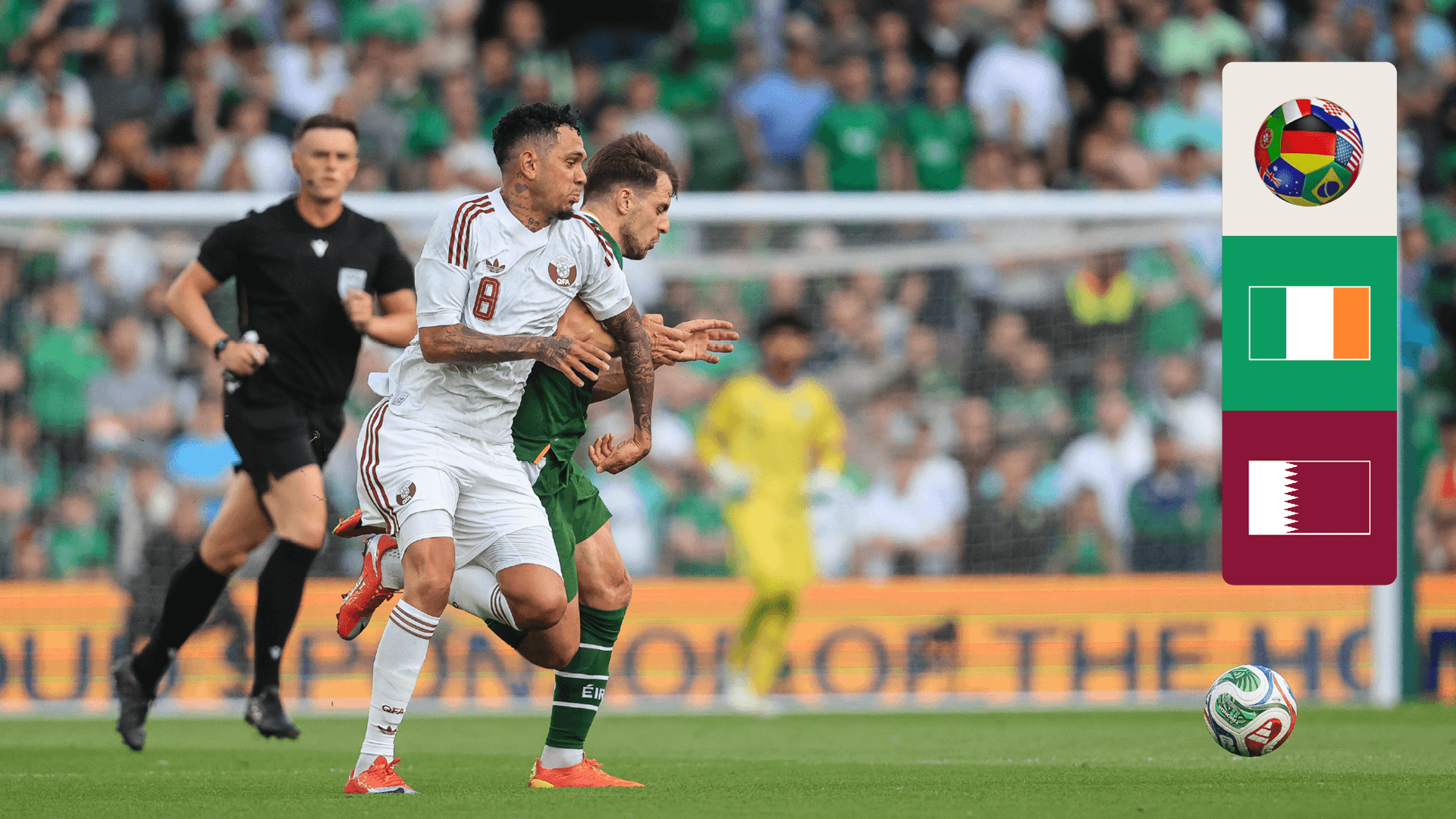 Watch Ireland - Qatar Live Stream Online | DAZN AT
