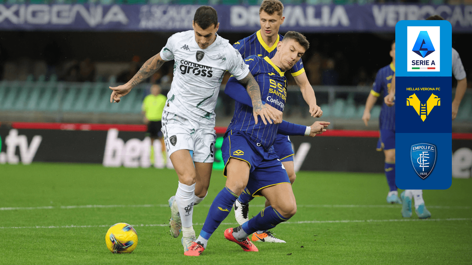 Hellas Verona - Empoli Live Stream | Jetzt Anmelden | DAZN CH