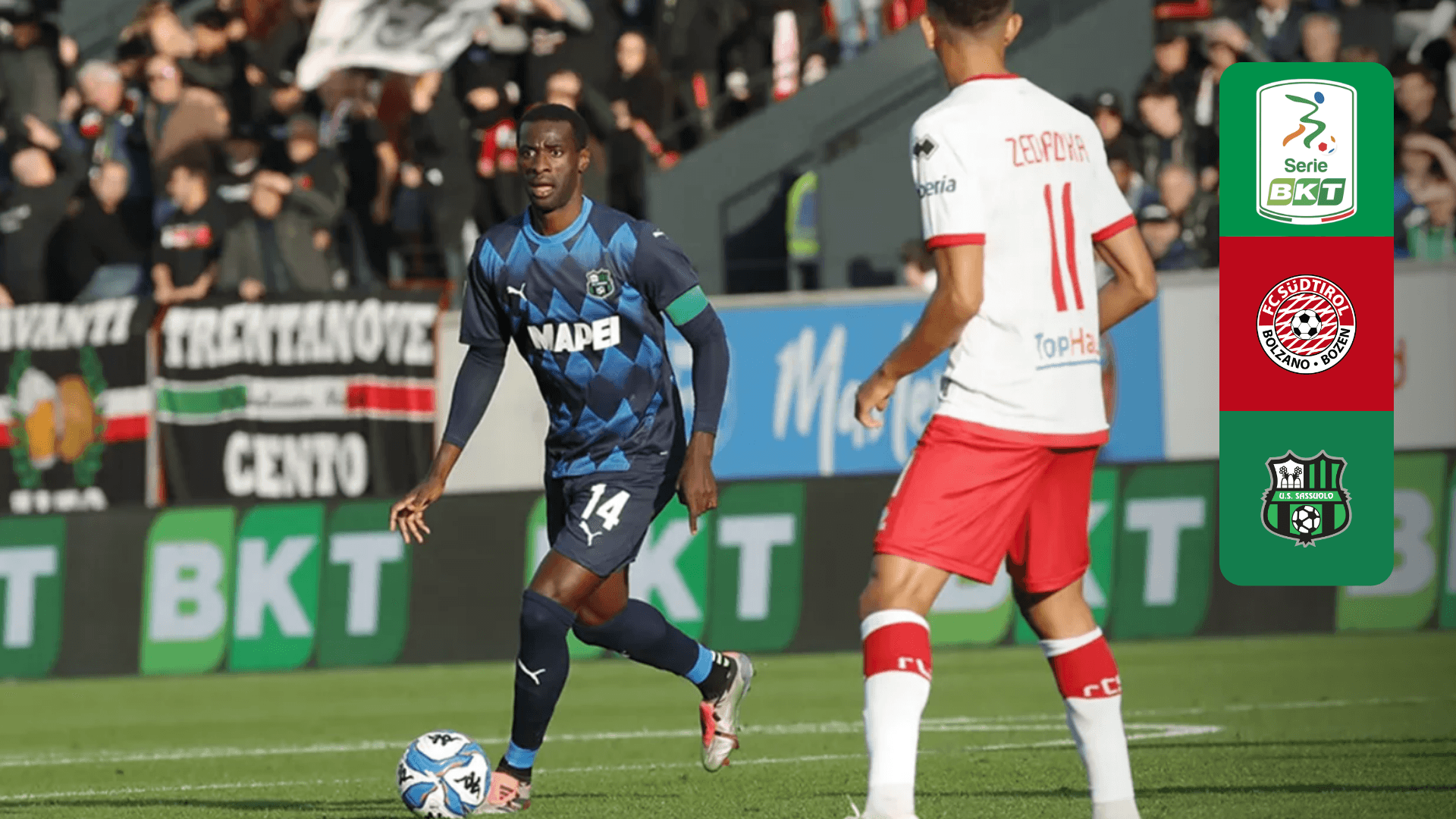 Watch Südtirol - Sassuolo Live Stream | DAZN IT