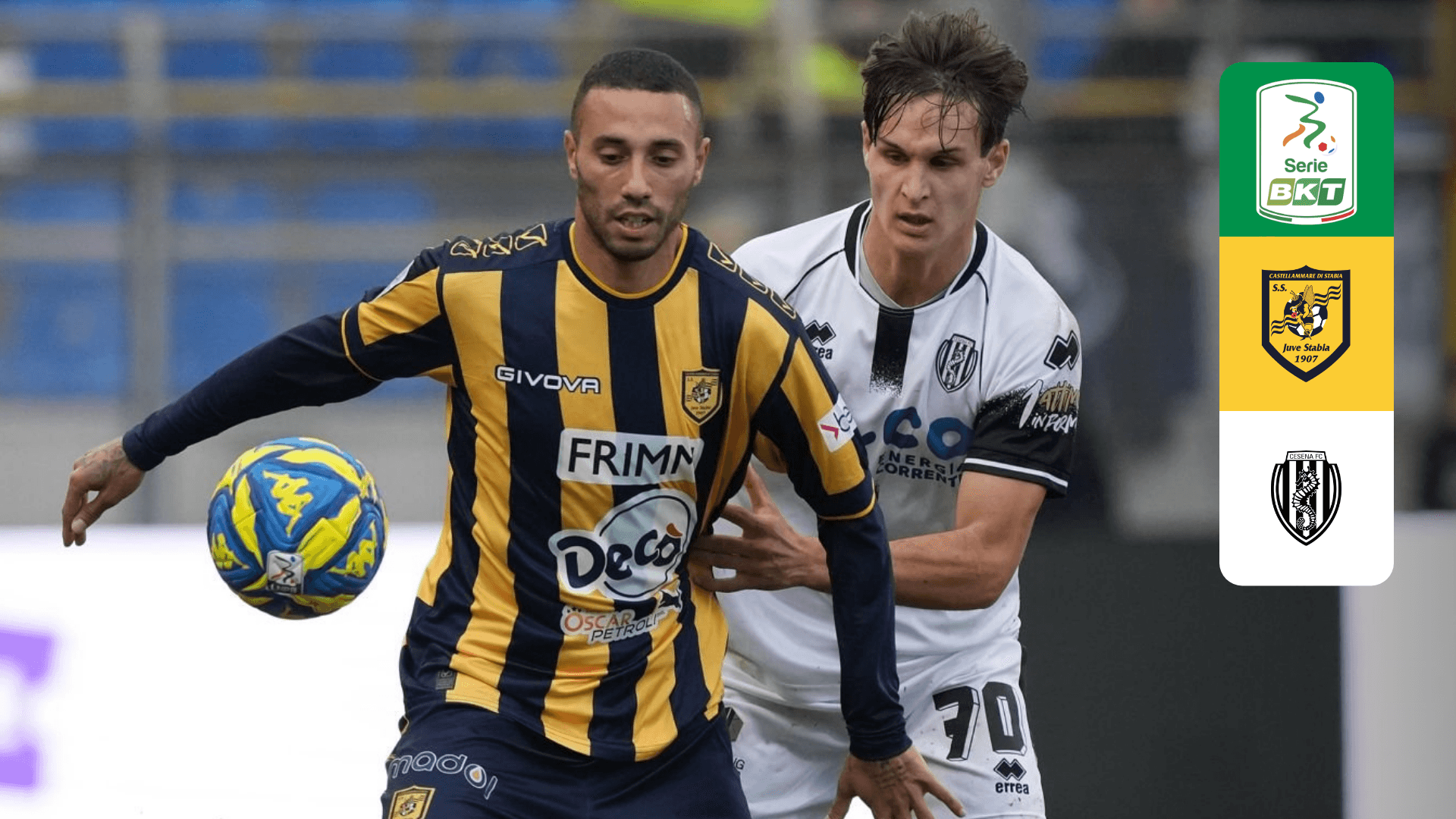 Watch Juve Stabia - Cesena Live Stream | DAZN IT