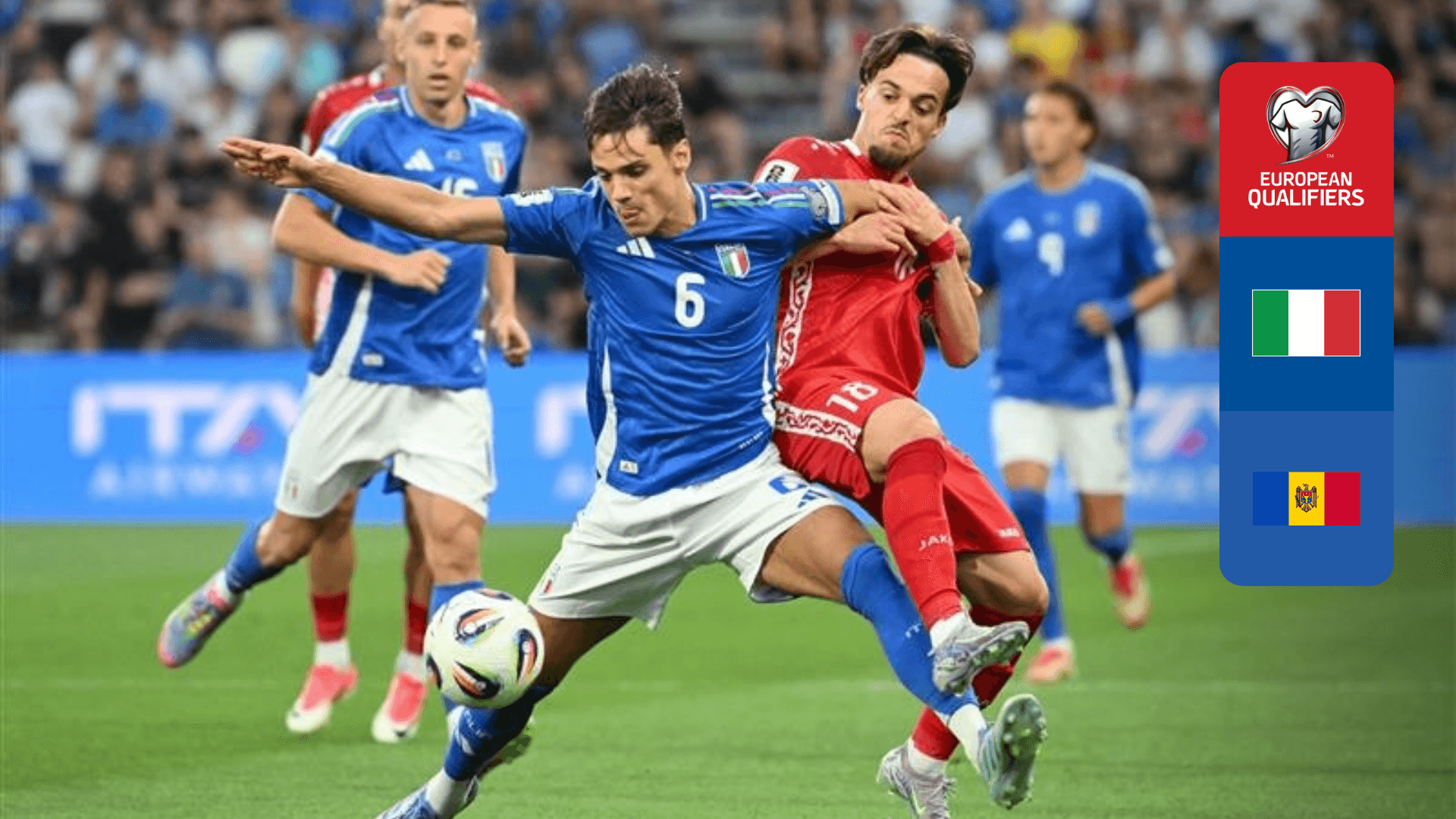 Watch Italy v Moldova Live Stream | DAZN JP