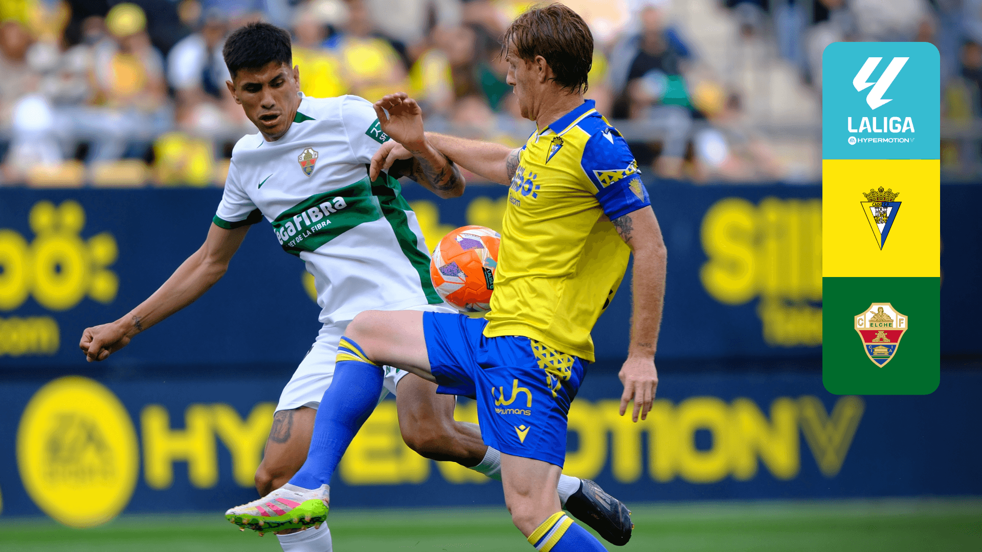 Ver Cádiz CF - Elche CF Online en Directo | DAZN ES