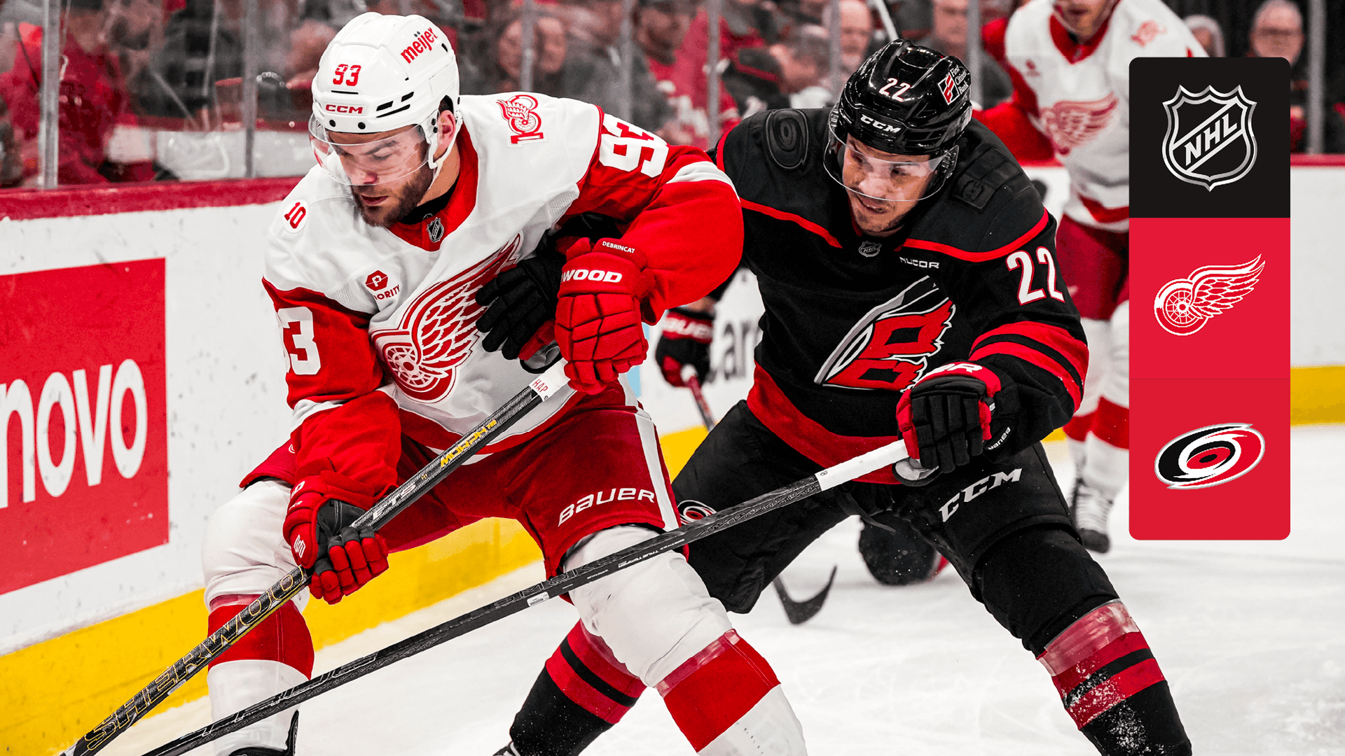Watch Red Wings @ Hurricanes Live Stream Online | DAZN QA