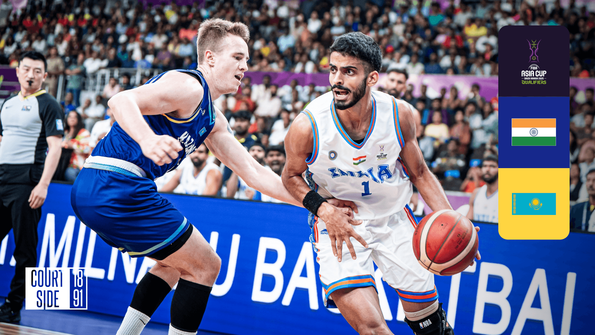 Watch India vs. Kazakhstan Live Stream | DAZN IN