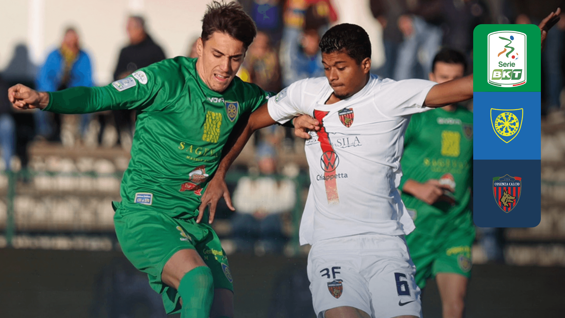 Carrarese - Cosenza in Diretta Streaming | DAZN IT