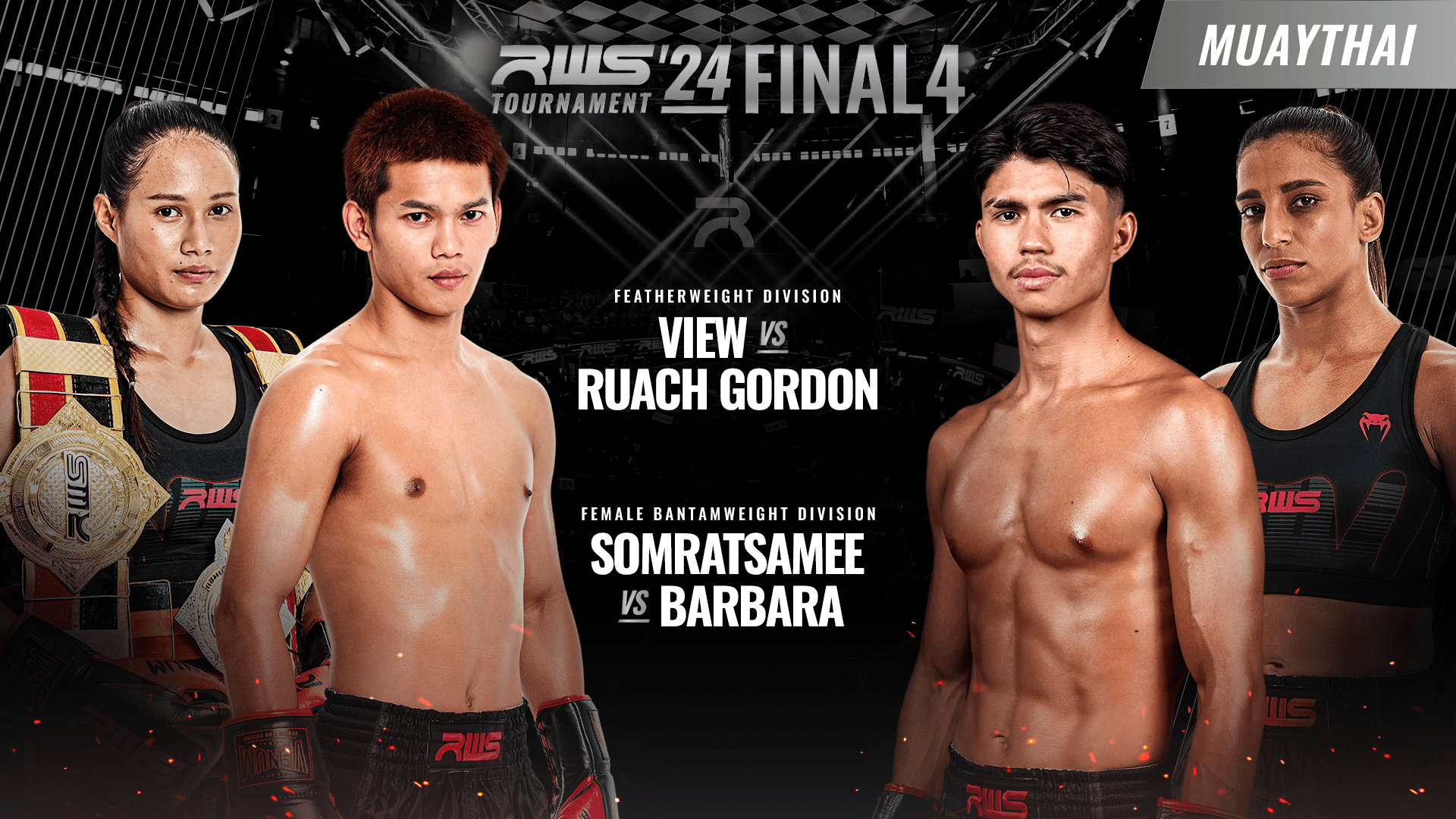 Rajadamnern World Series | View vs Ruach Gordon Live Stream | Jetzt ...