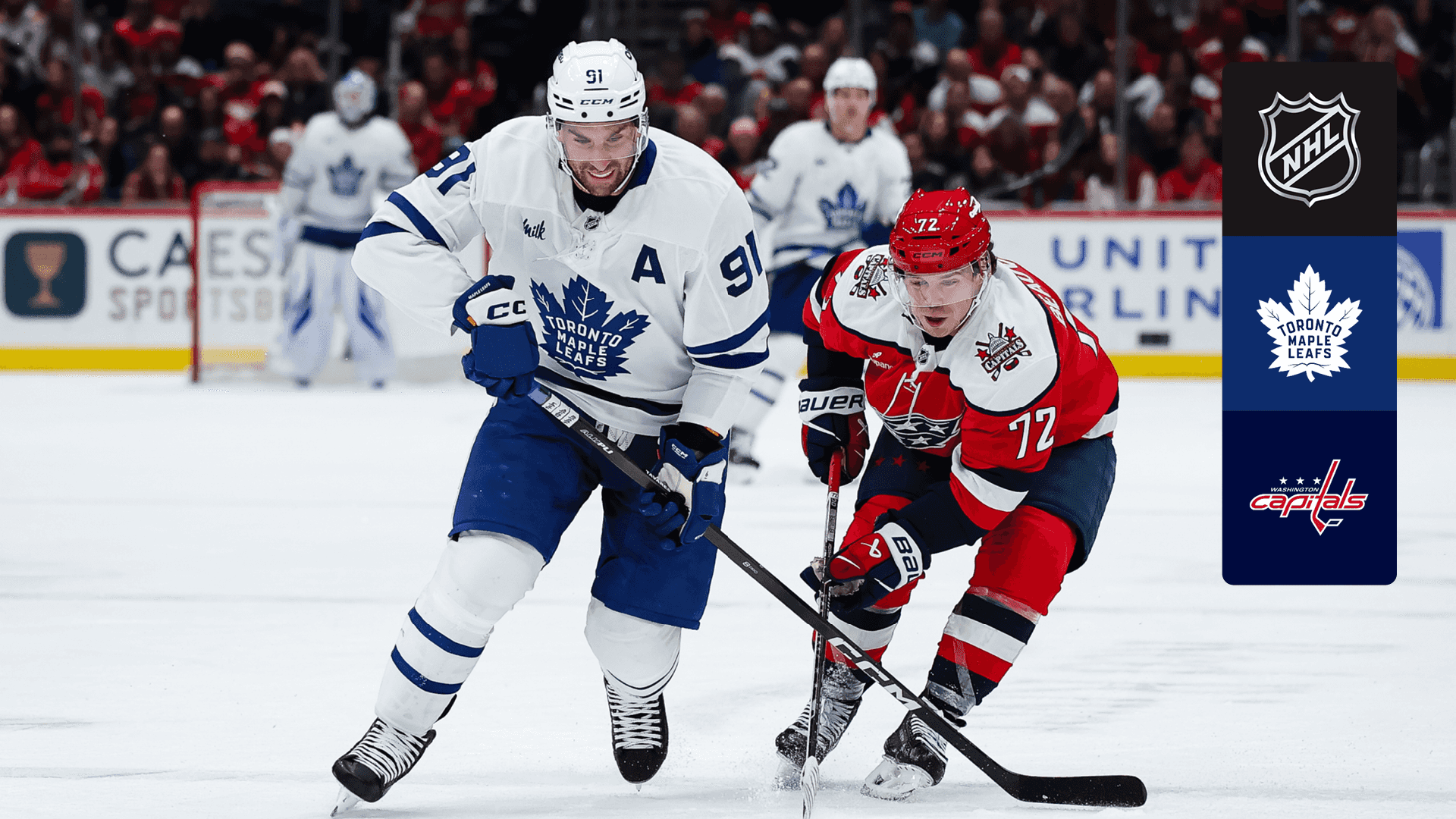 Watch Maple Leafs @ Capitals Live Stream Online | DAZN AE