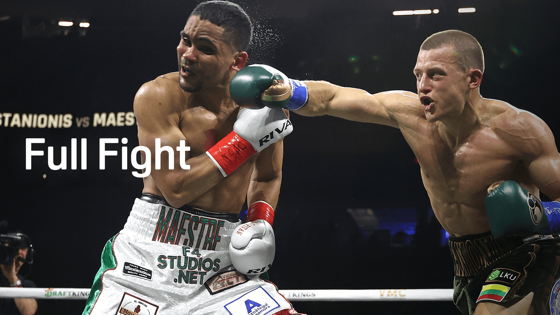 شاهد النزال الكامل على الإنترنت | DAZN PS