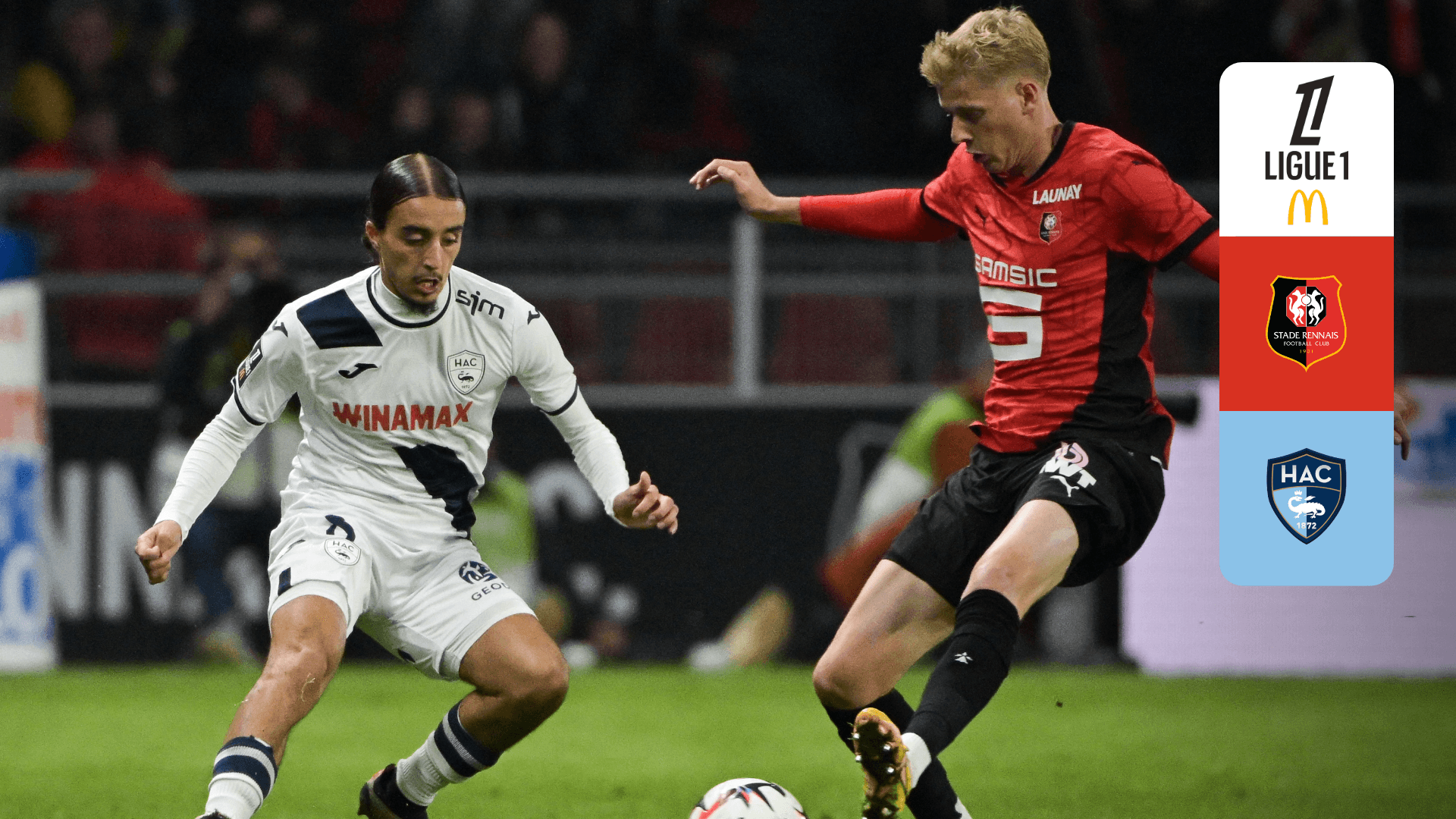 Watch Stade Rennais FC - Havre AC Live Stream | DAZN BE
