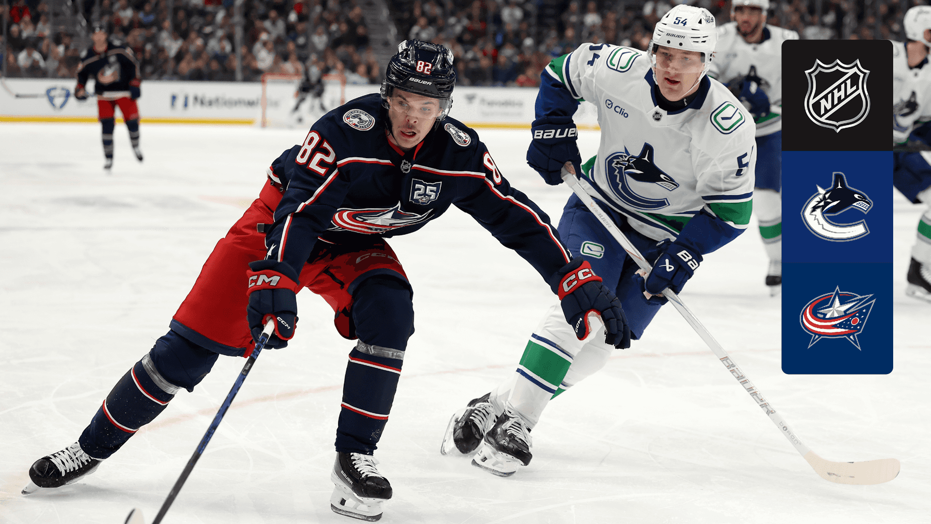 Watch Canucks @ Blue Jackets Live Stream Online | DAZN HK