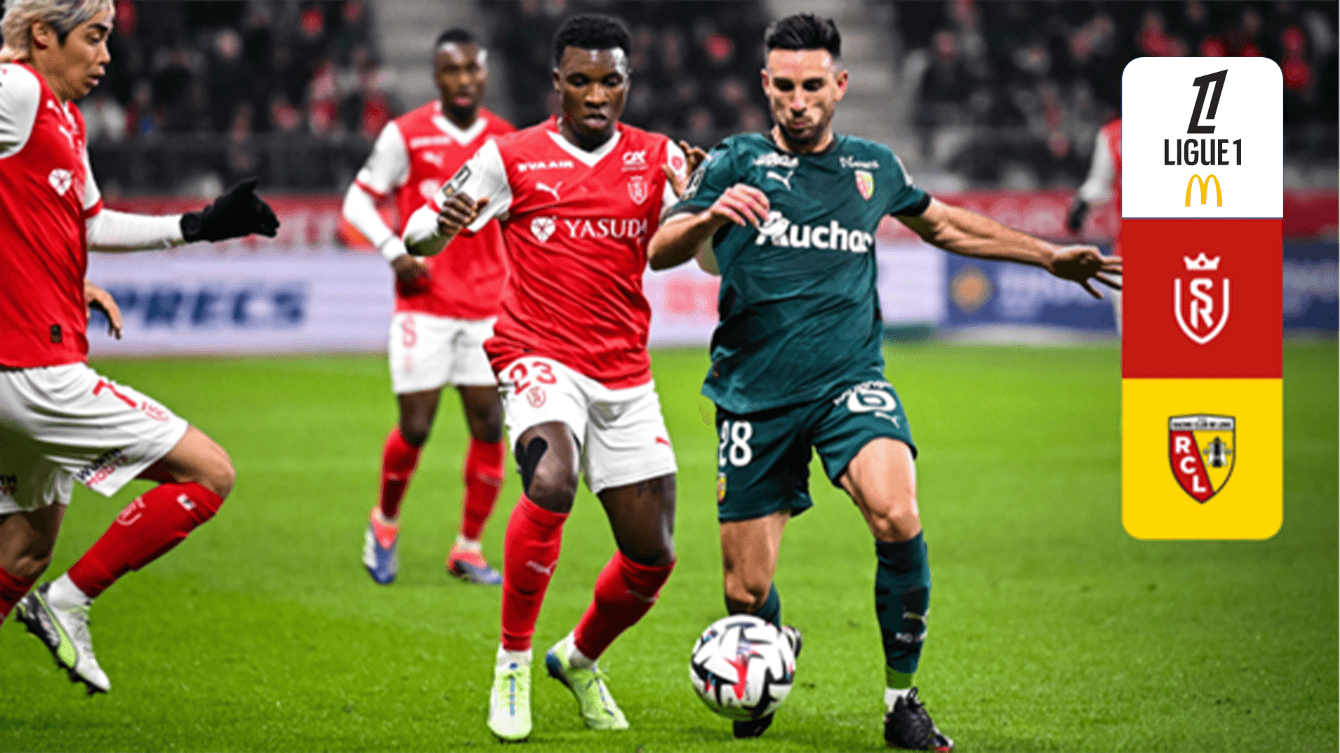 Watch Stade de Reims - RC Lens Live Stream | DAZN BE