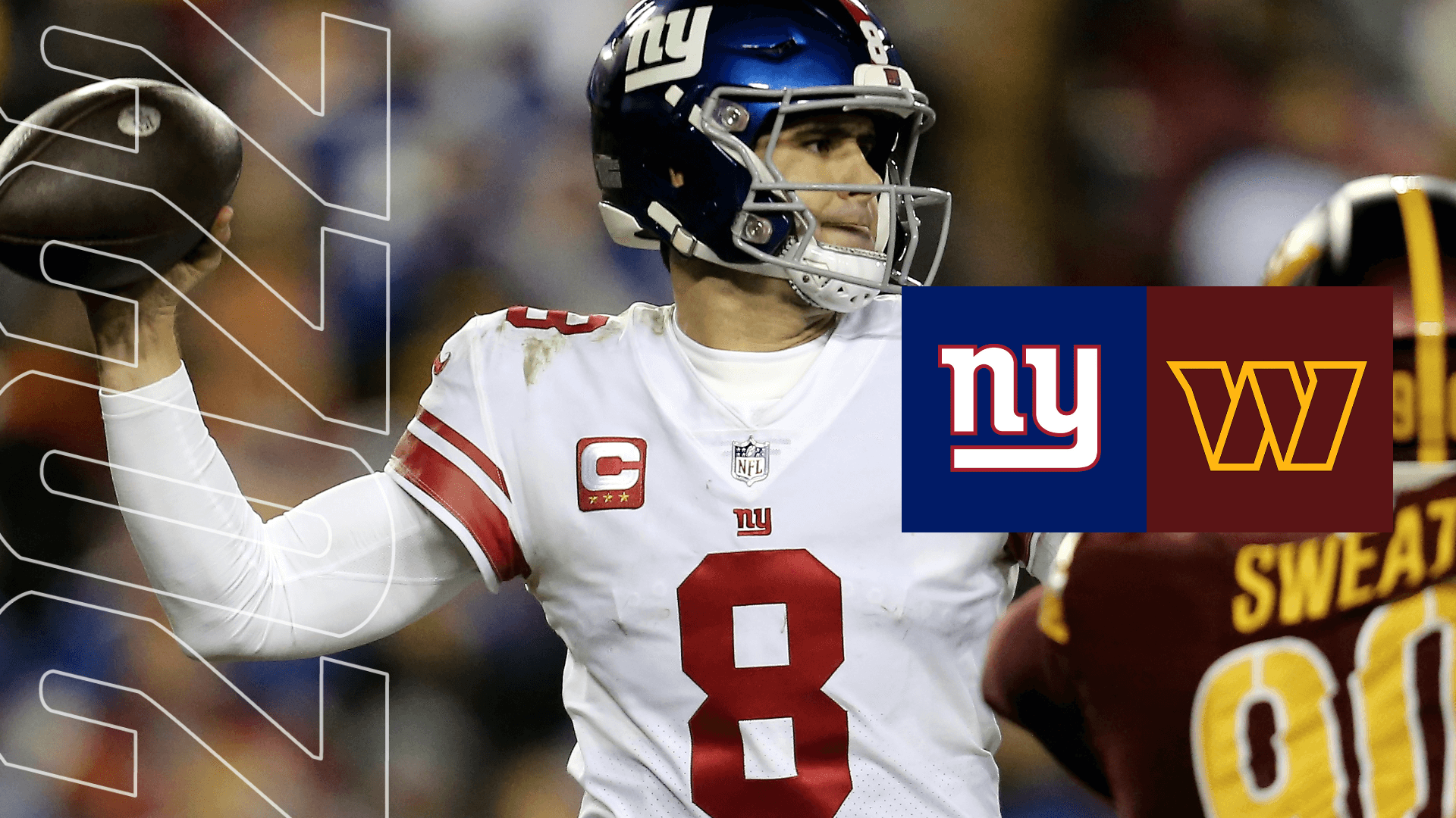 Watch Giants @ Commanders Live Stream | DAZN KW