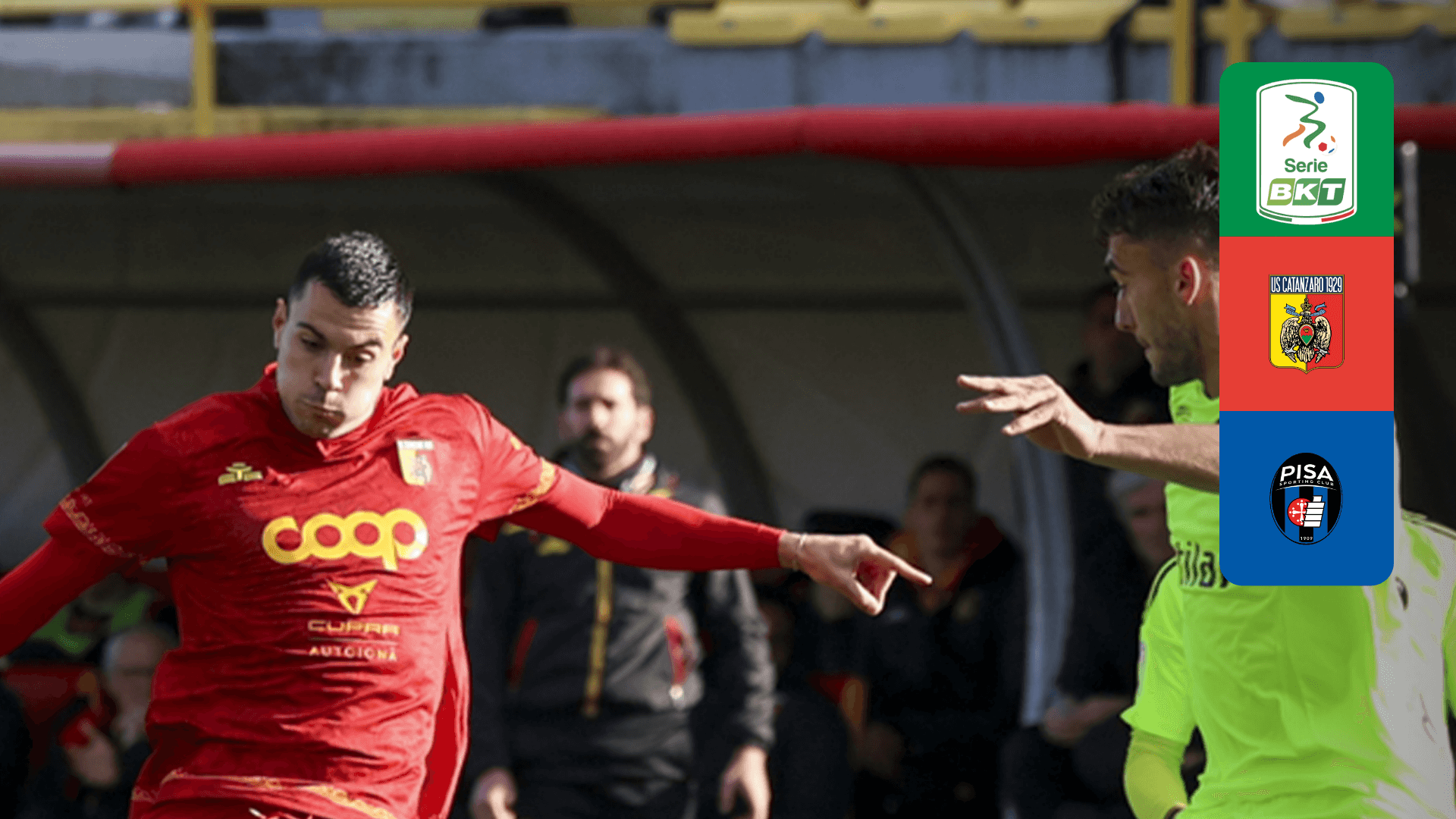 Watch Catanzaro - Pisa Live Stream | DAZN IT