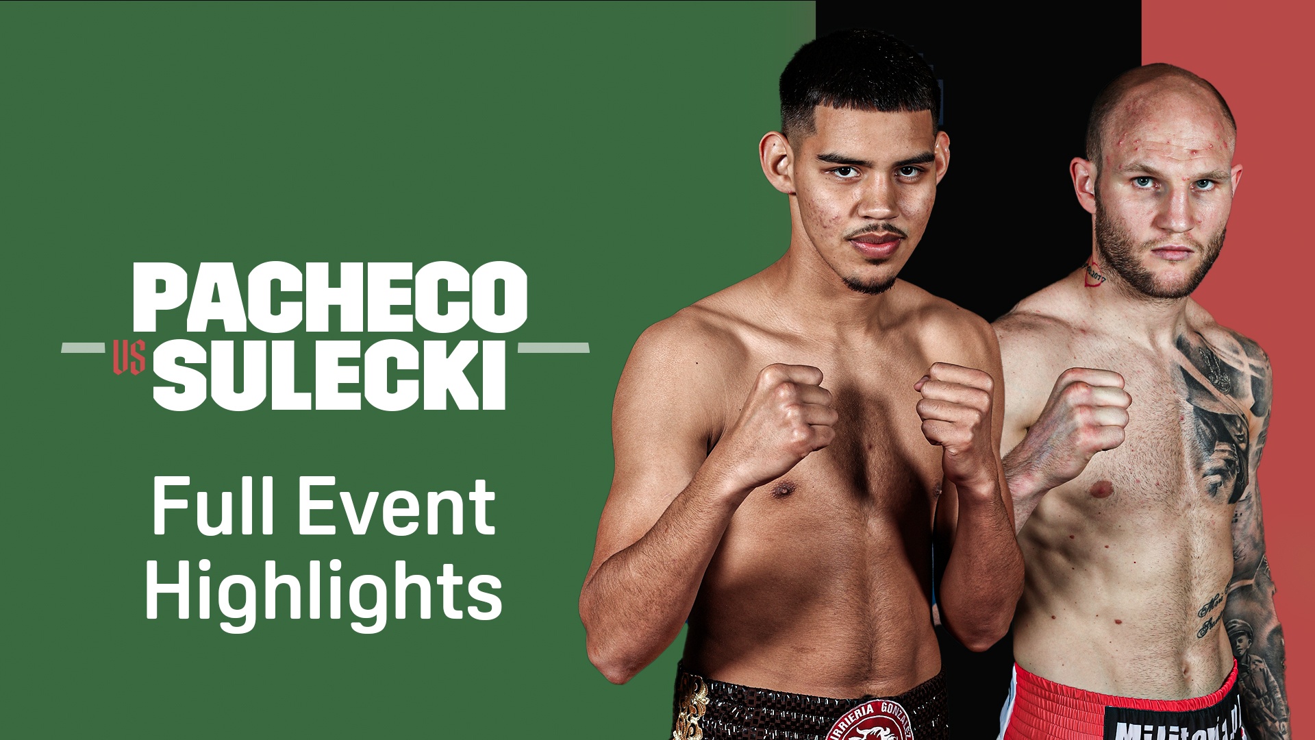 Ver Pacheco vs. Sulecki: Full Event Highlights Online | DAZN ES