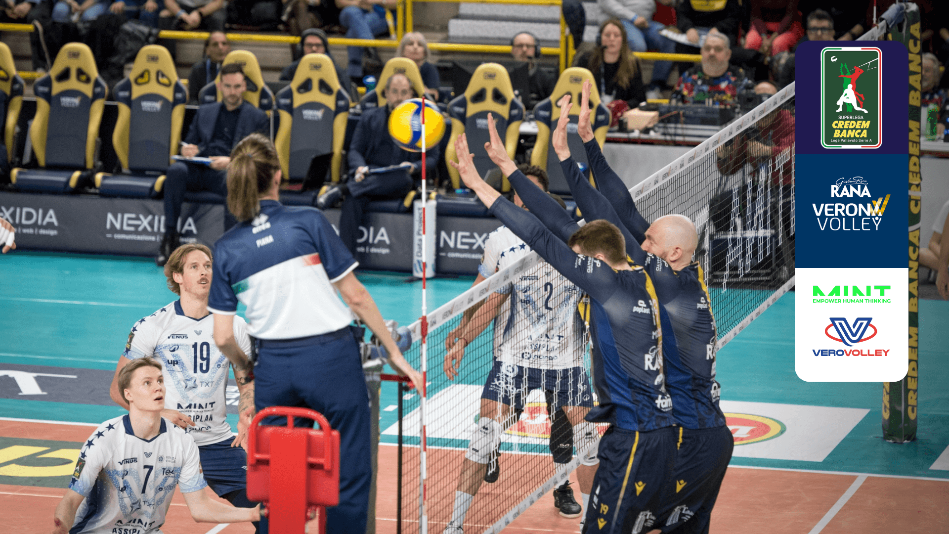 Rana Verona - Mint Vero Volley Monza in Diretta Streaming | DAZN IT