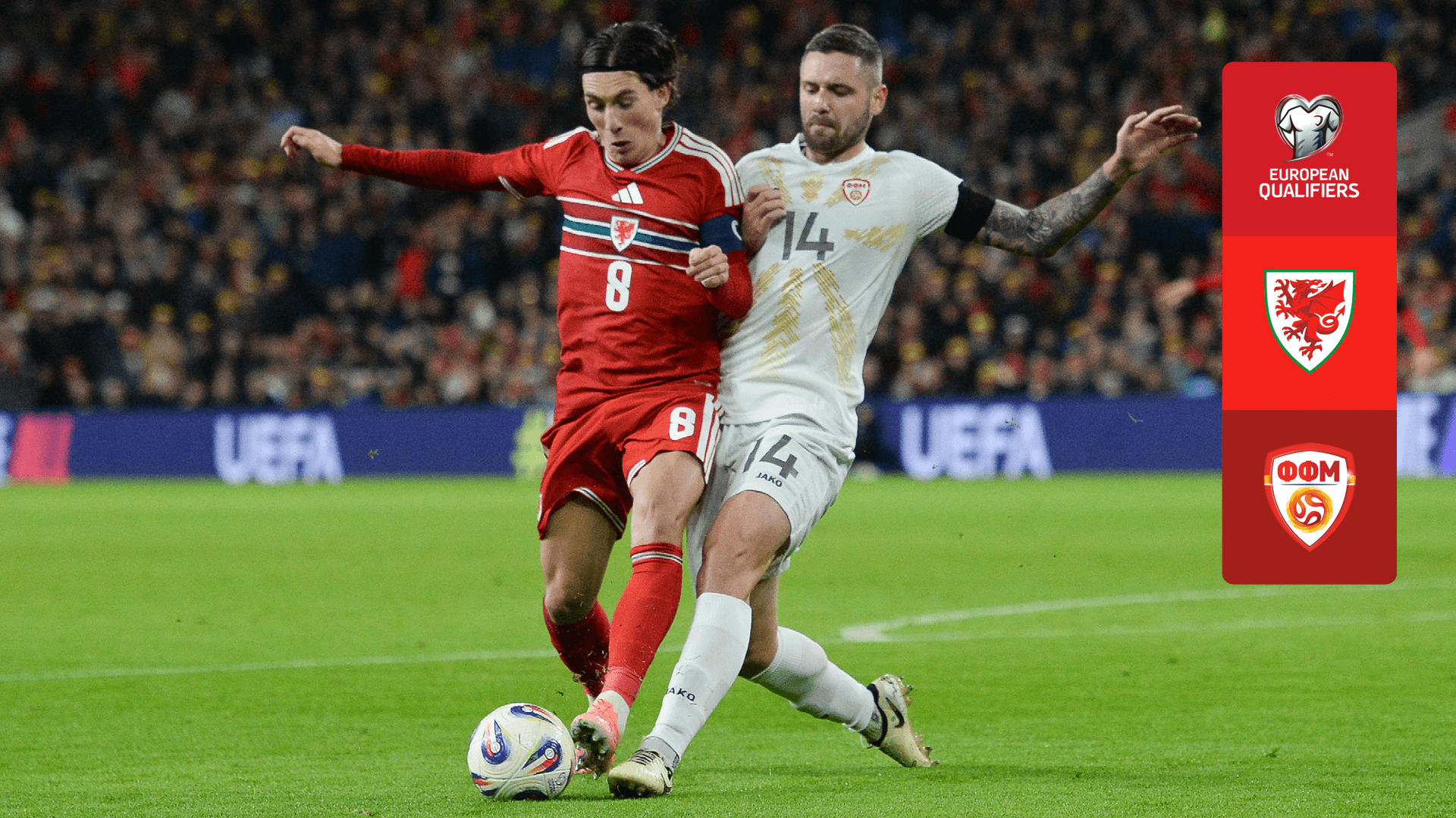 Watch Wales vs. North Macedonia Live Stream Online | DAZN CA
