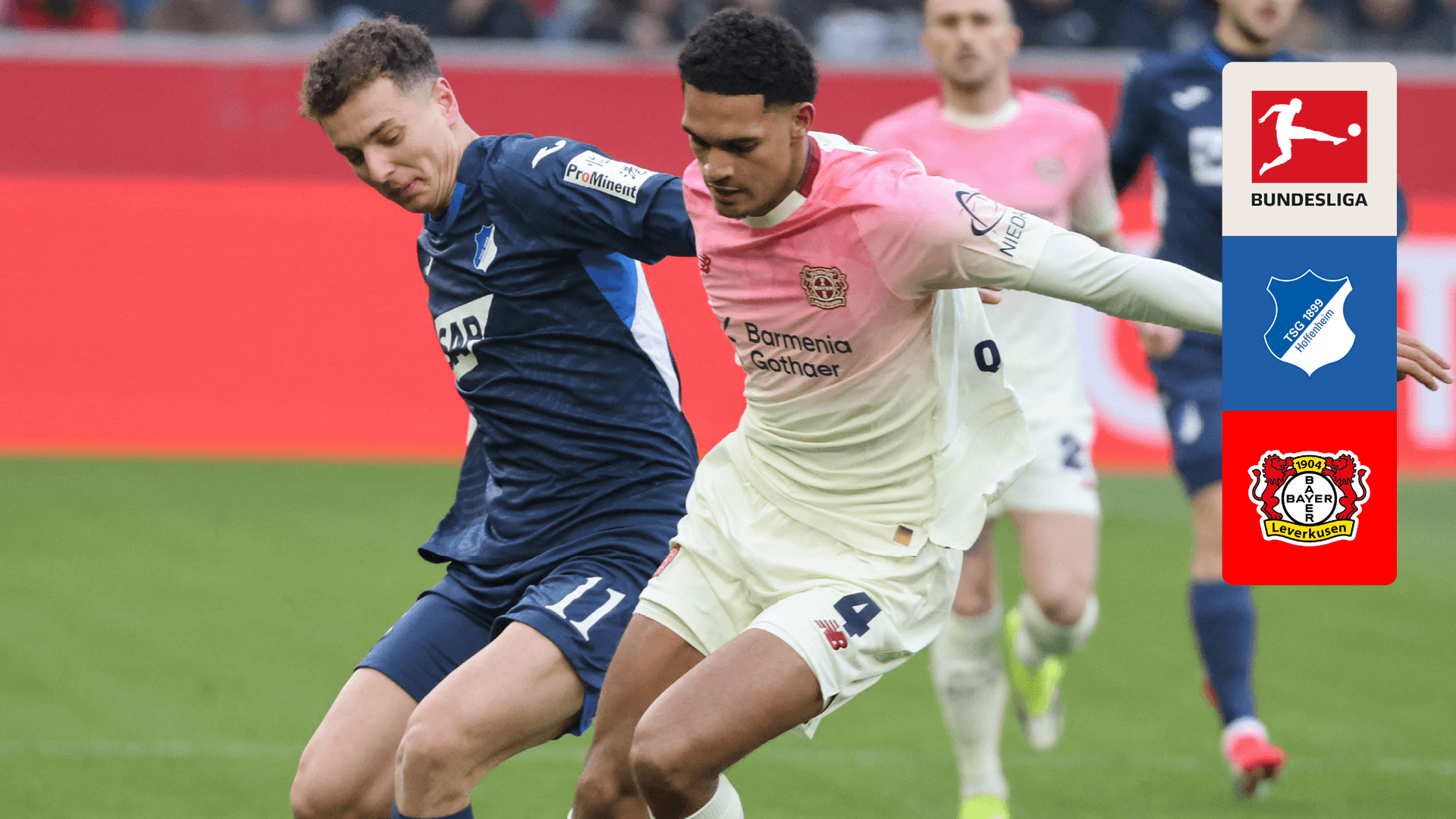 ホッフェンハイム vs レヴァークーゼン : 第18節 (町田浩樹) をライブ 中継 | DAZN JP