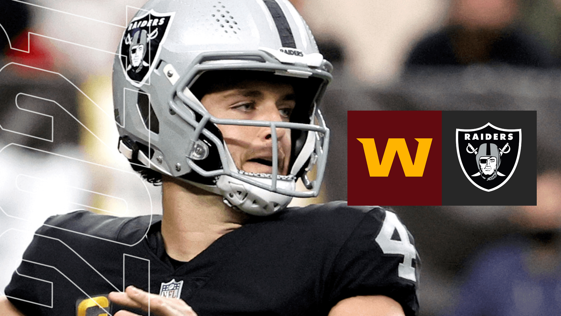 Watch Washington @ Raiders Live Stream | DAZN TF