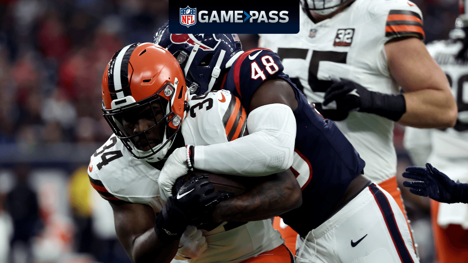 شاهد البث المباشر لـ Browns @ Texans | DAZN EG